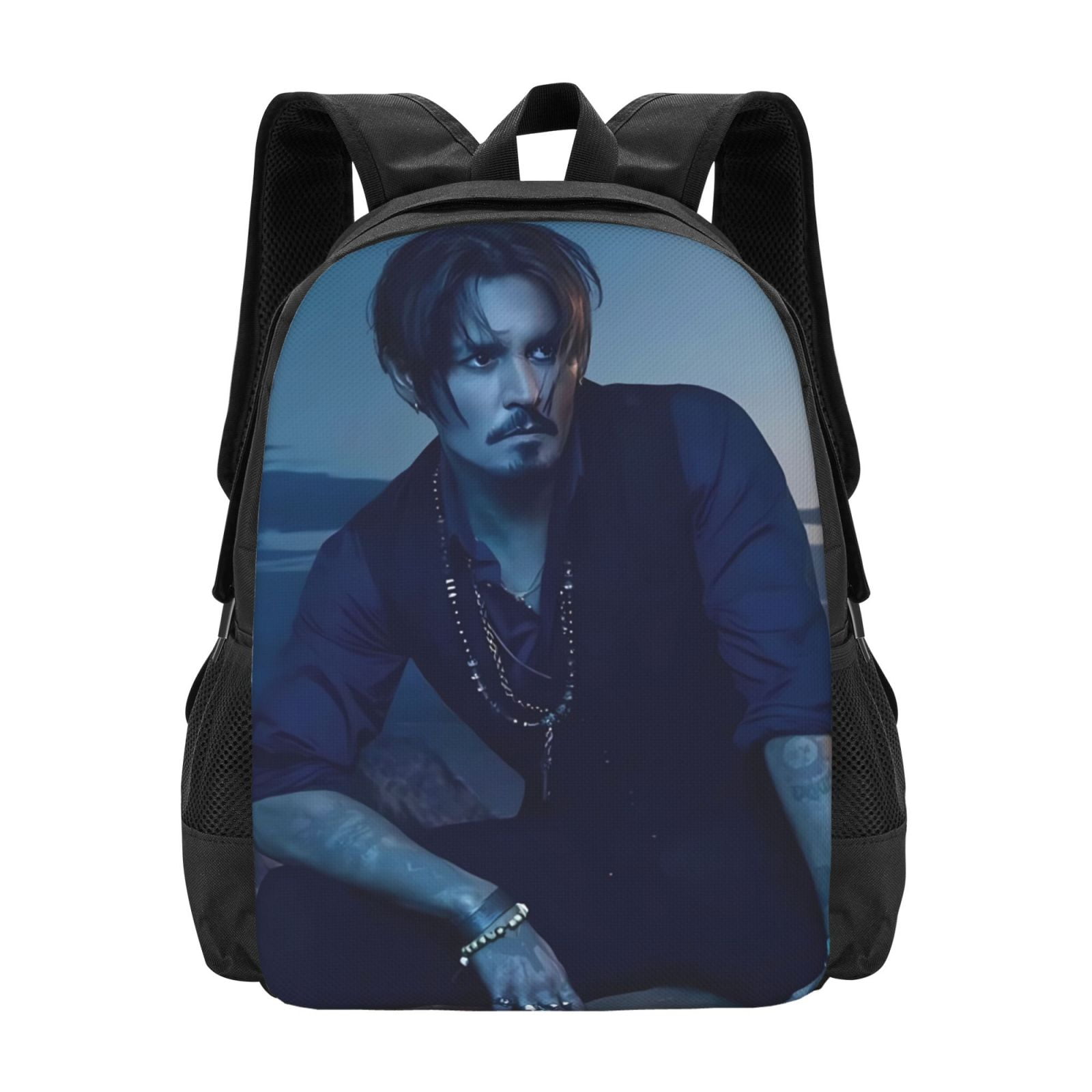 Johnny Depp Backpack,3d Print Laptop Backpack Lightweight Casual ...