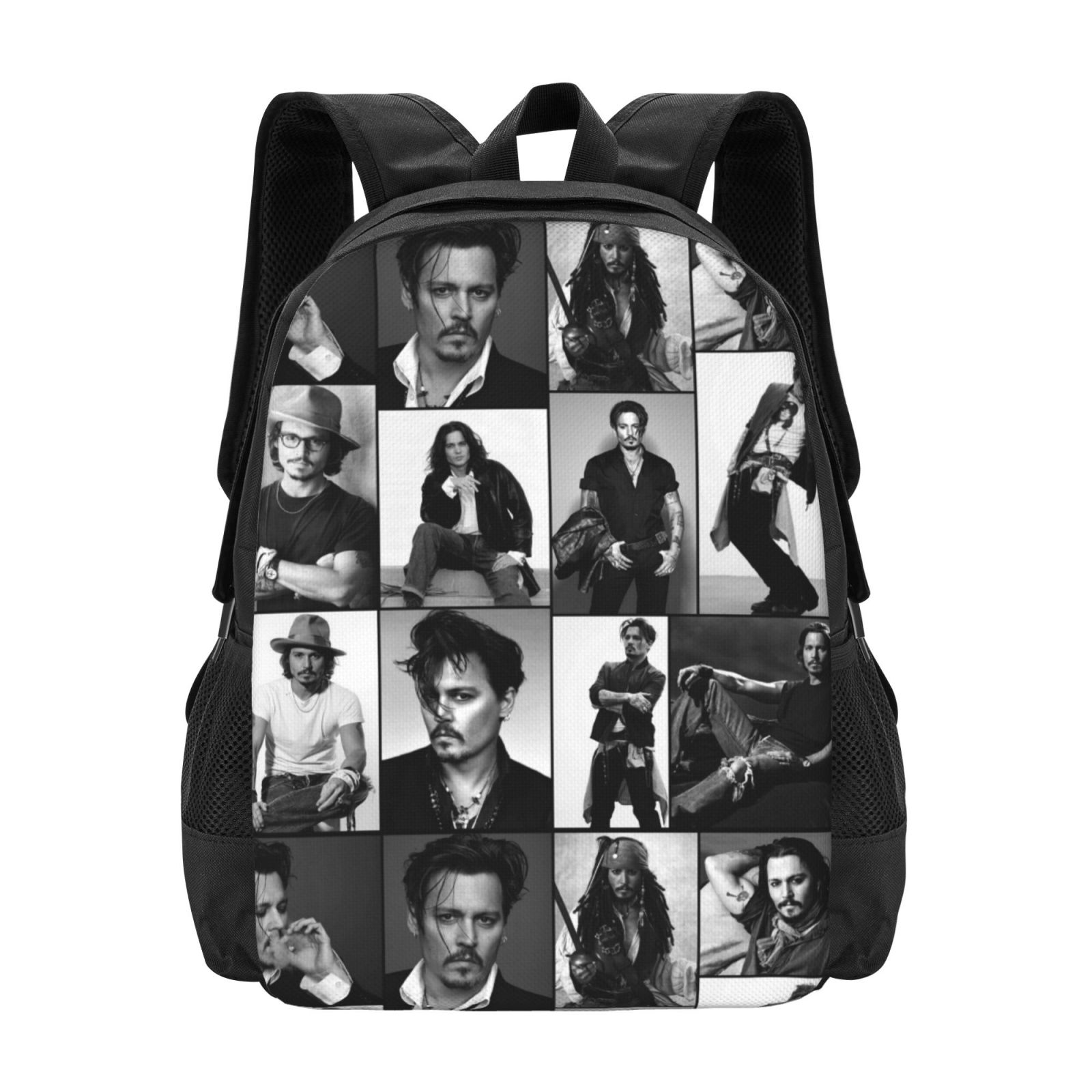 Johnny Depp Backpack,3d Print Laptop Backpack Lightweight Casual ...