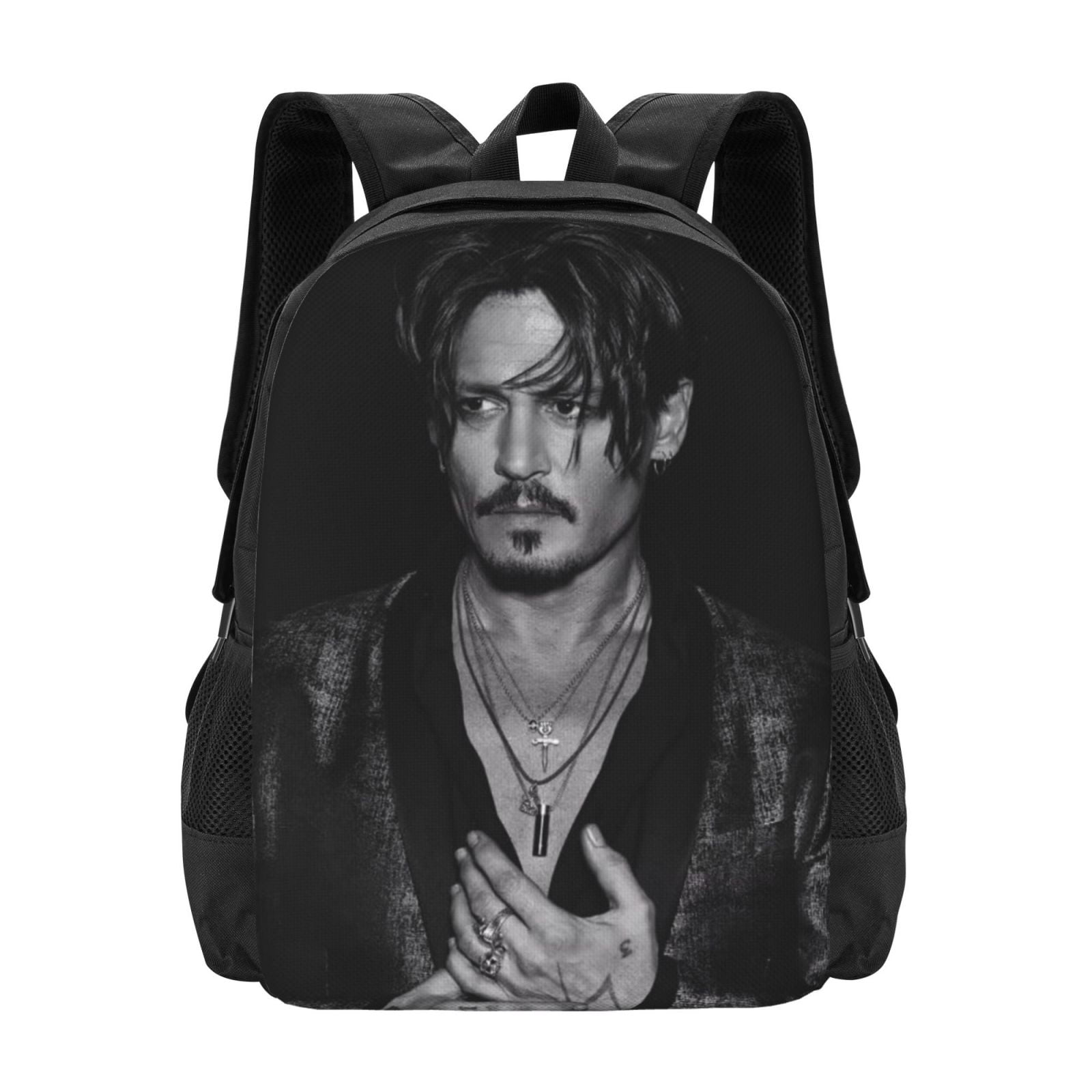 Johnny Depp Backpack,3d Print Laptop Backpack Lightweight Casual ...