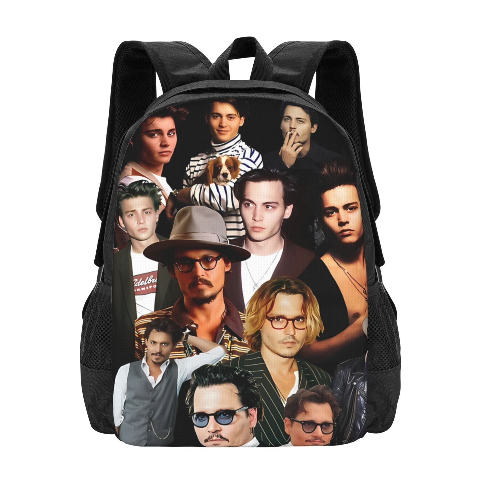 Johnny Depp Backpack,3d Print Laptop Backpack Lightweight Casual ...