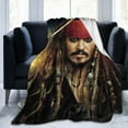 Johnny Depp Blanket Bedding Fleece Blanket Soft Throw Blankets ...
