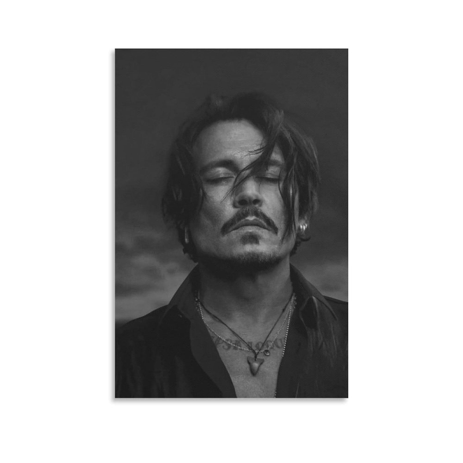 Johnny Depp Canvas Poster Canvas Art Poster and Wall Art Picture Print ...