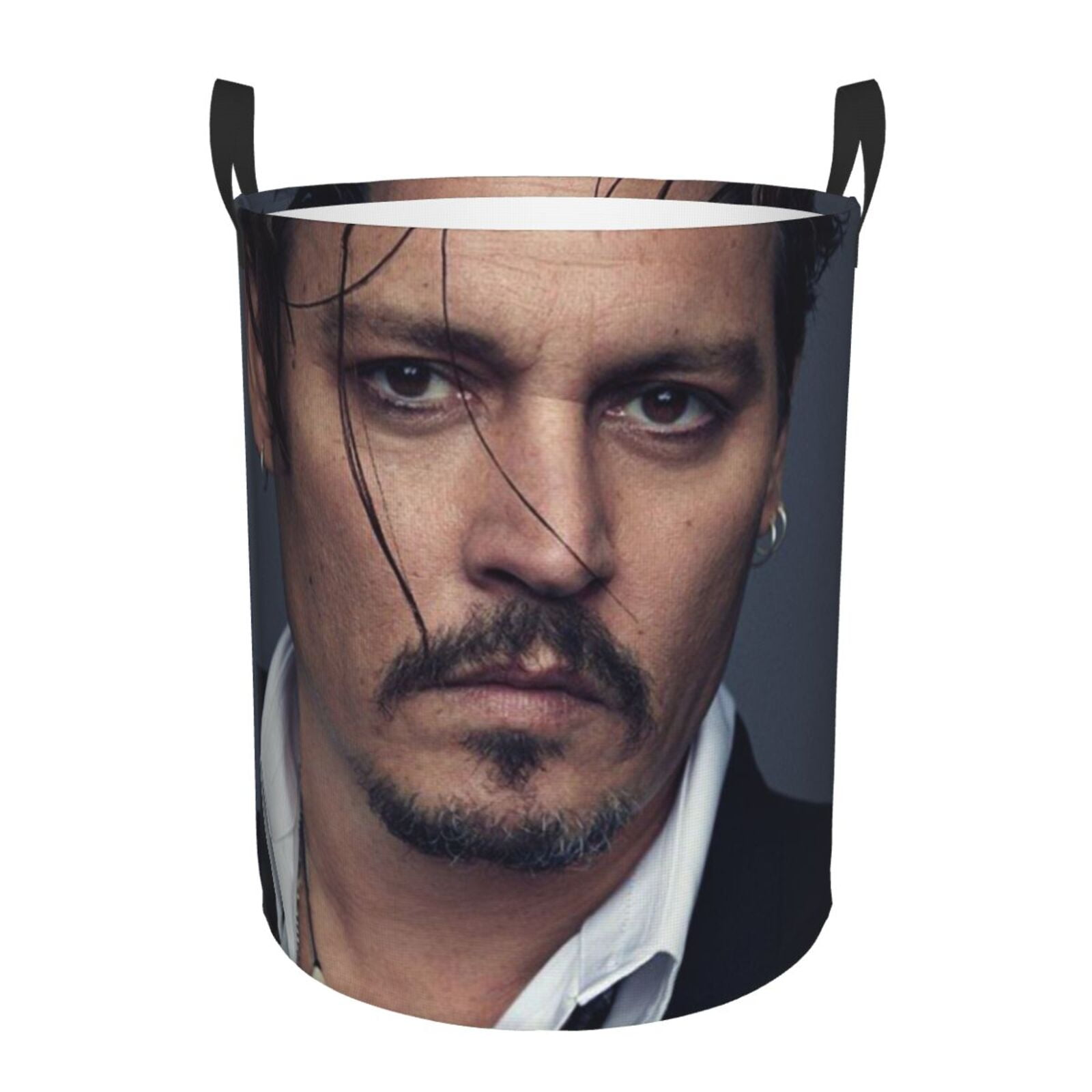 Johnny Depp Laundry Basket Circular Laundry Hamper Dirty Clothes ...