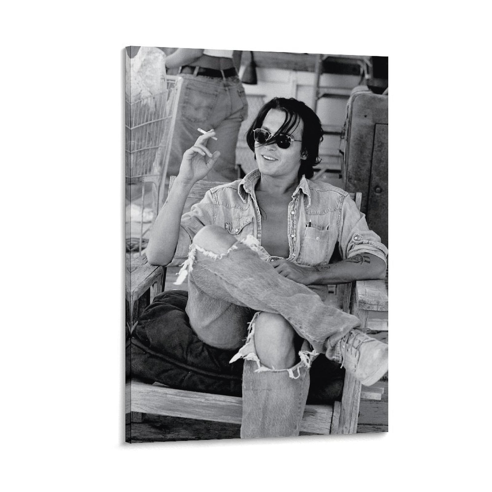 Johnny Depp Movie Actor Poster Bar Decoration Poster 2 Picture Print ...