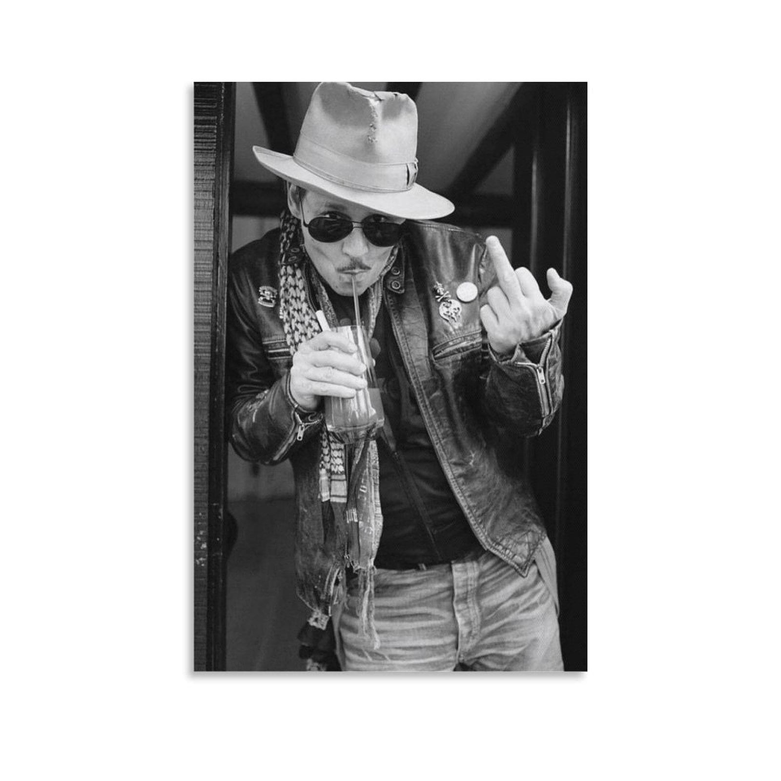 Johnny Depp Movie Actor Poster Bar Decoration Poster 3(1) Posters Wall ...