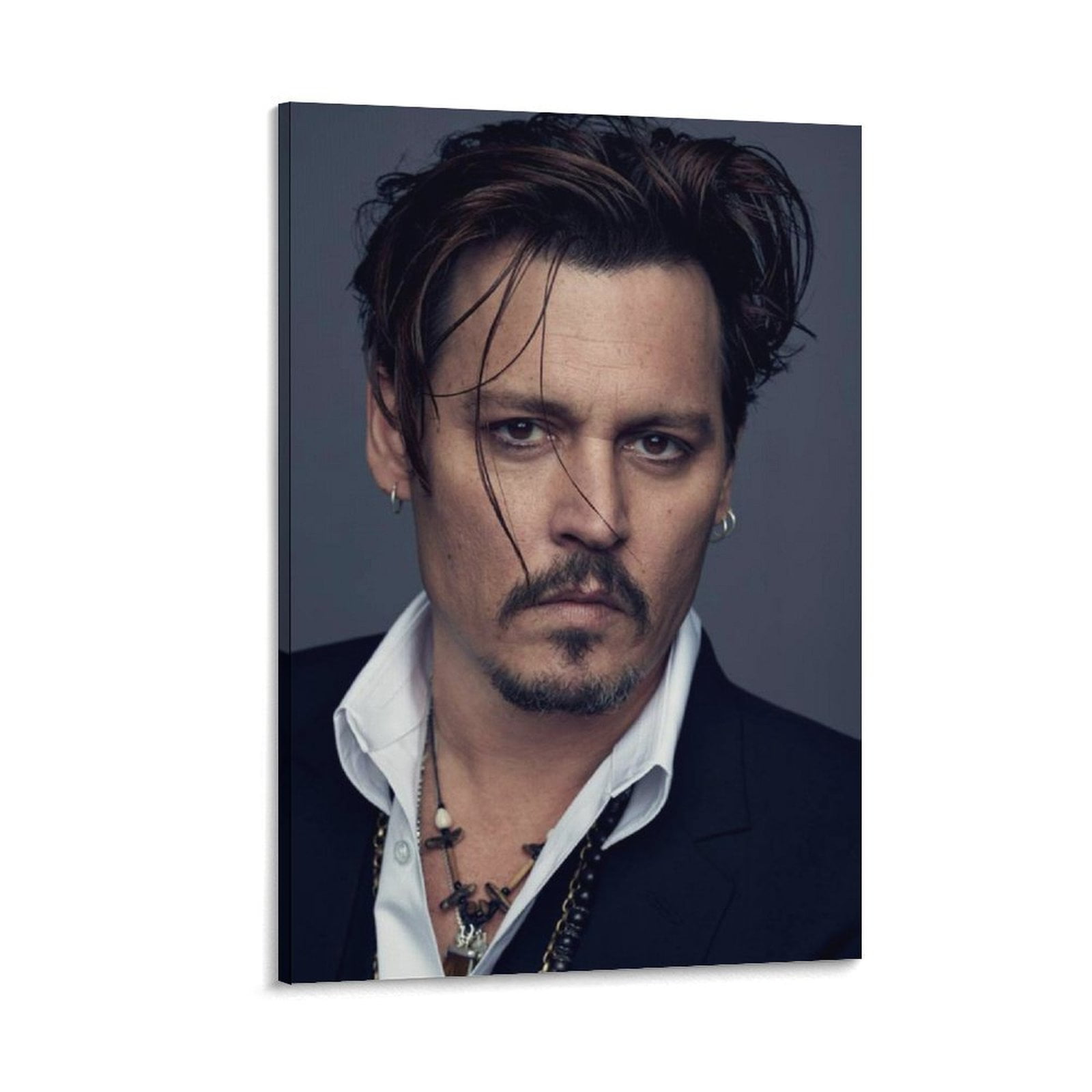 Johnny Depp Movie Actor Poster Decoration Poster 4 Canvas Wall Art ...