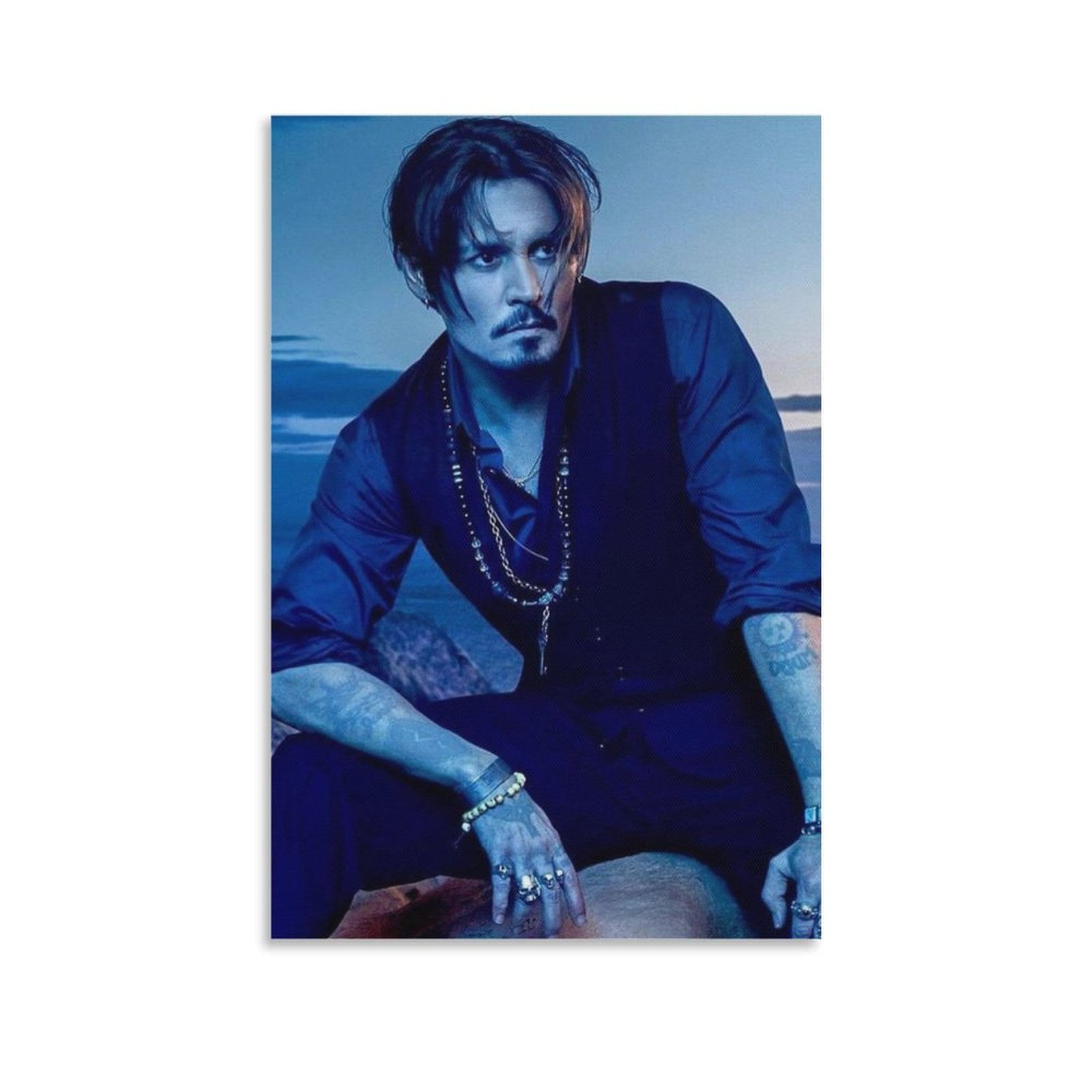 Johnny Depp Movie Actor Poster Room Decoration Poster Posters Wall Art ...