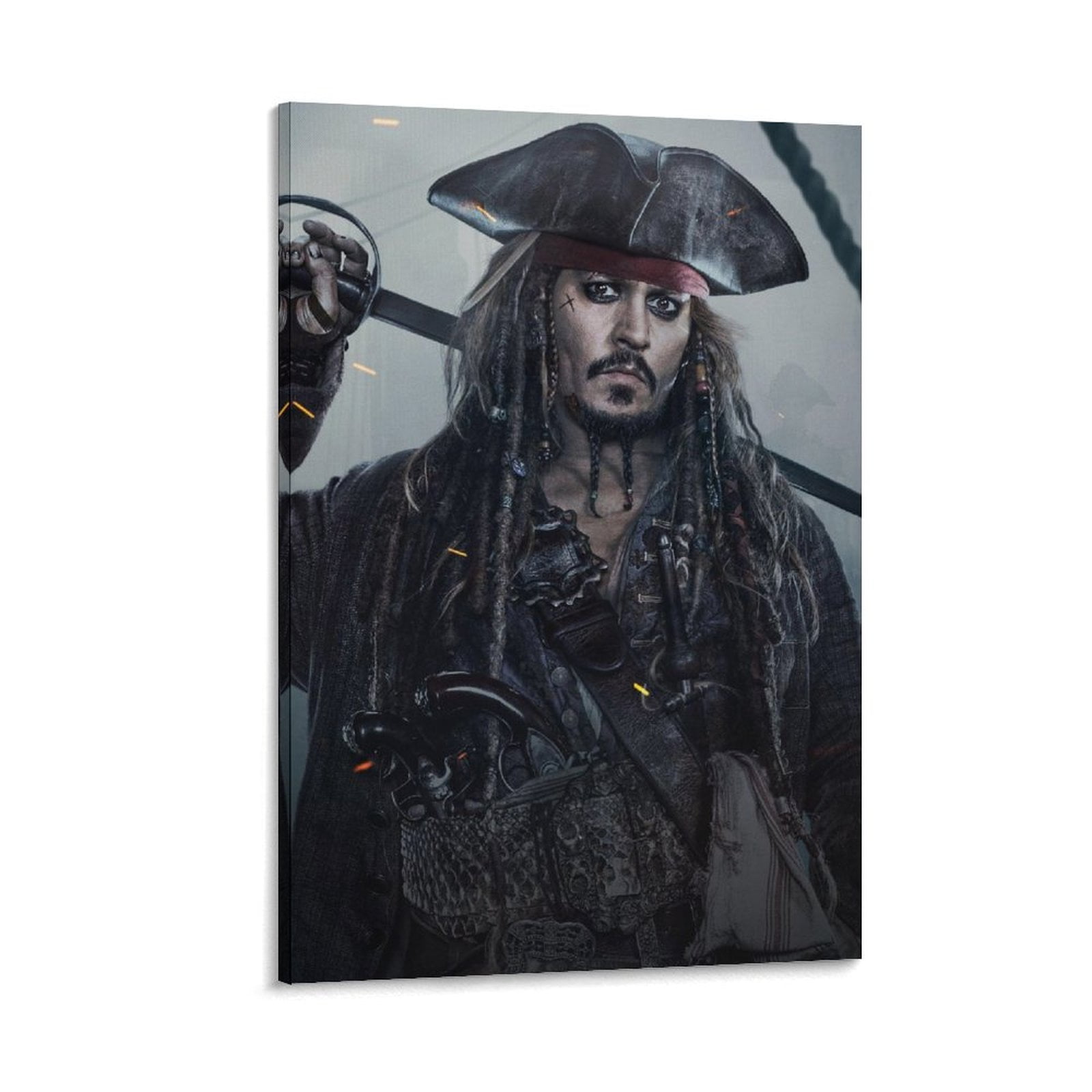 Johnny Depp Poster Classic Movie Poster Jack Sparrow Poster (1) Posters ...