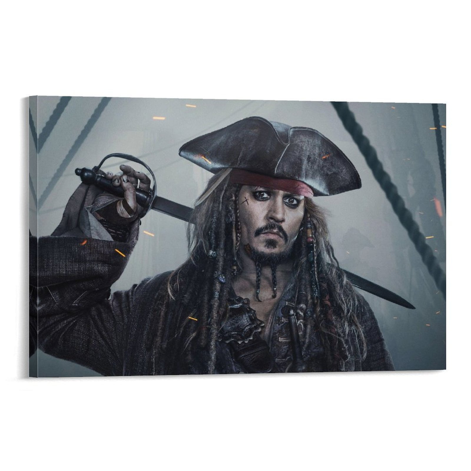 Johnny Depp Poster Classic Movie Poster Jack Sparrow Poster (11) Home ...