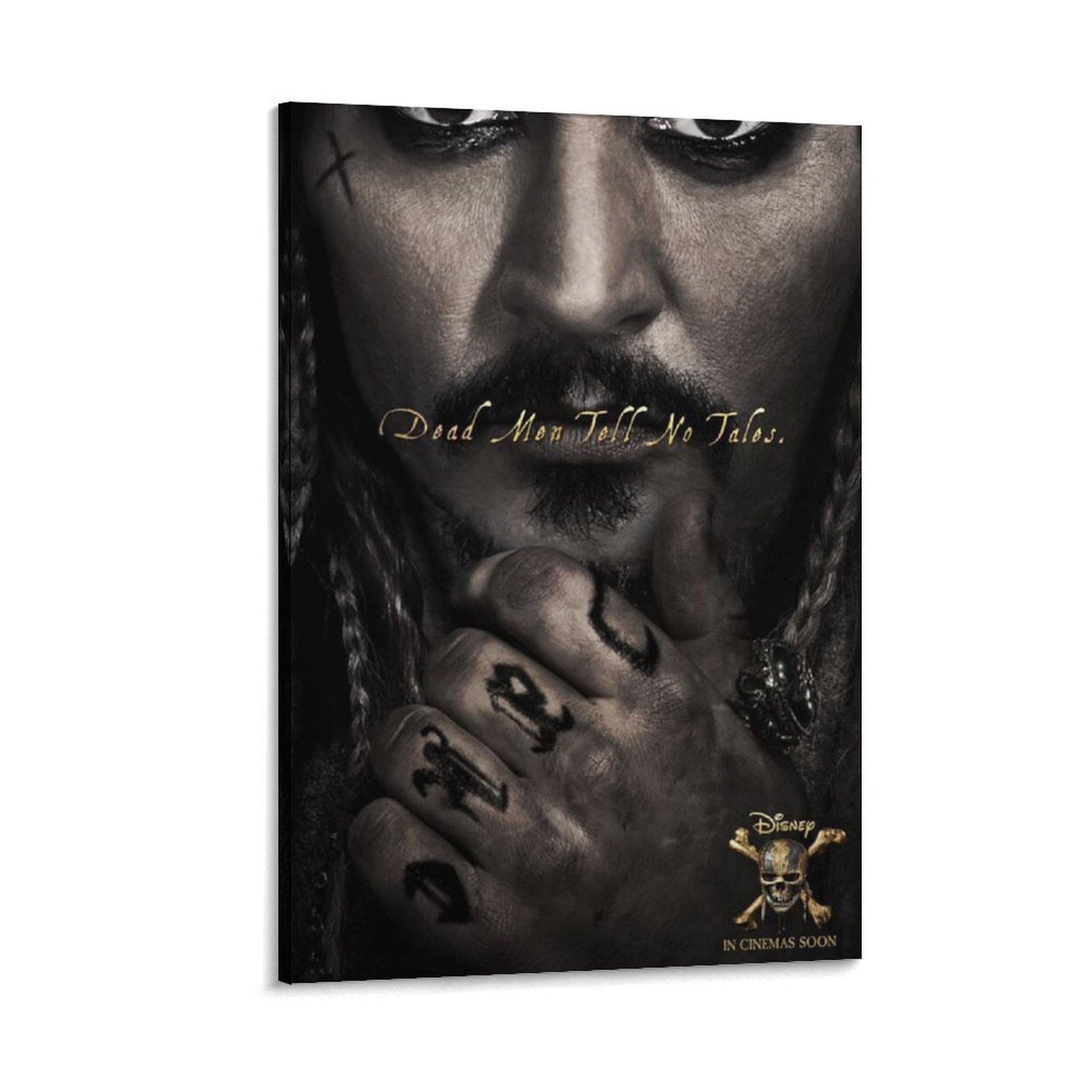 Johnny Depp Poster Classic Movie Poster Jack Sparrow Poster (12) Canvas ...