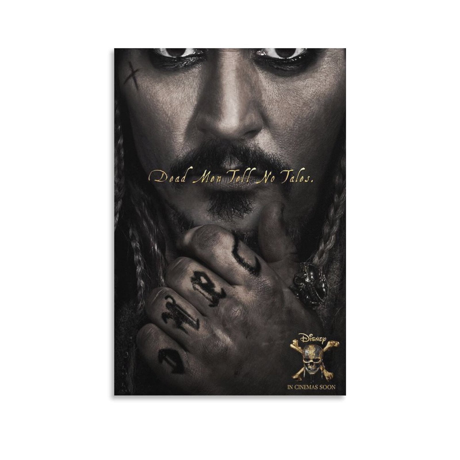 Johnny Depp Poster Classic Movie Poster Jack Sparrow Poster (12 ...