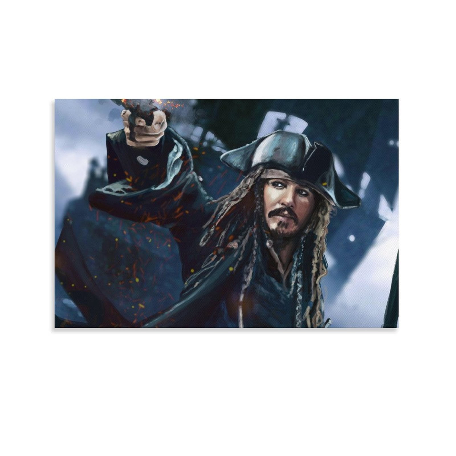 Johnny Depp Poster Classic Movie Poster Jack Sparrow Poster (7) Poster ...