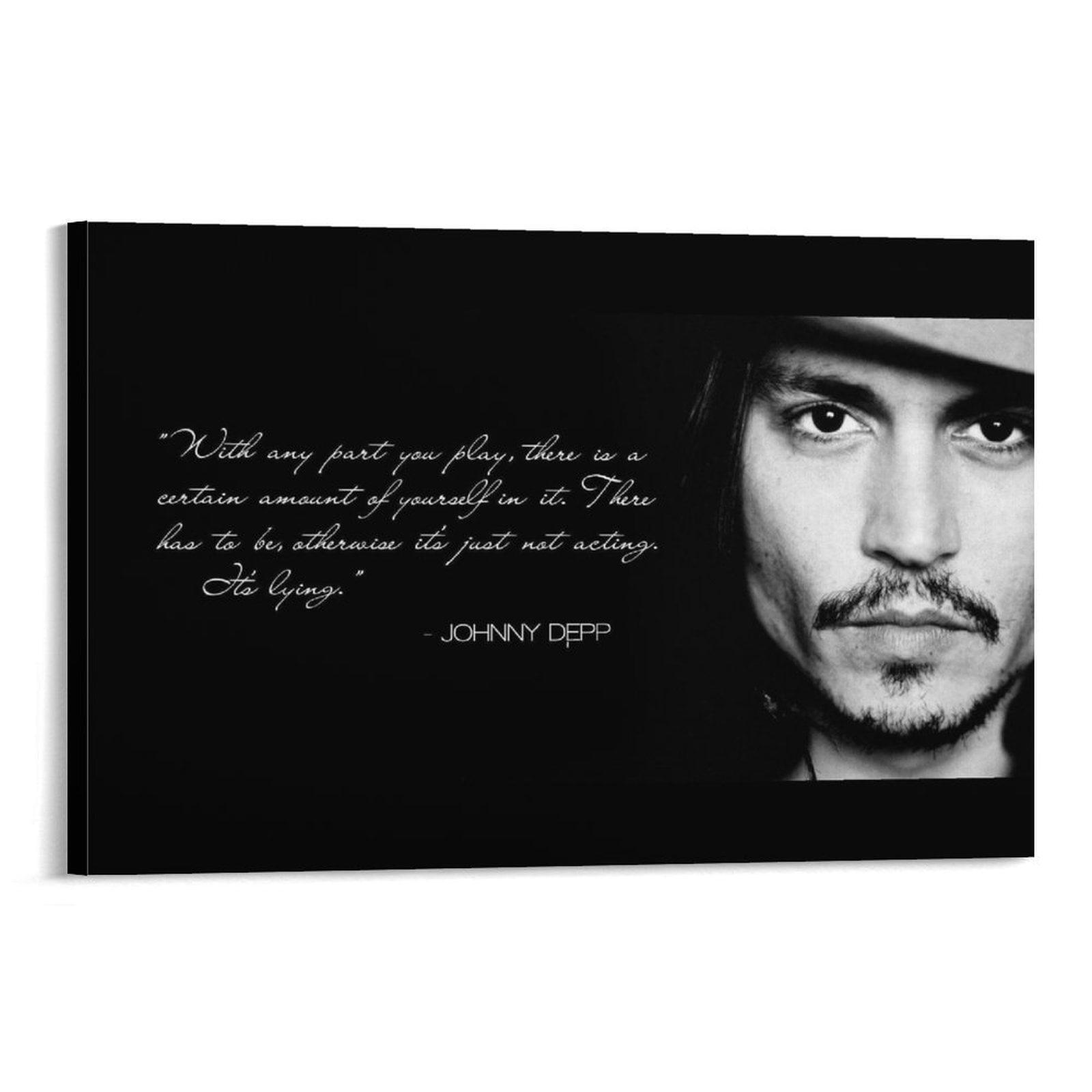 Johnny Depp Poster Classic Poster Star Poster Posters Wall Art Painting ...