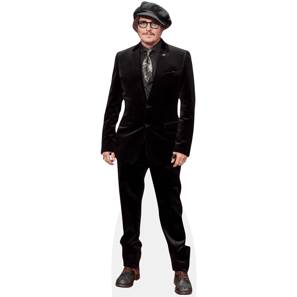 Johnny Depp (Smart Outfit) Mini Cardboard Cutout Standee - Walmart.com