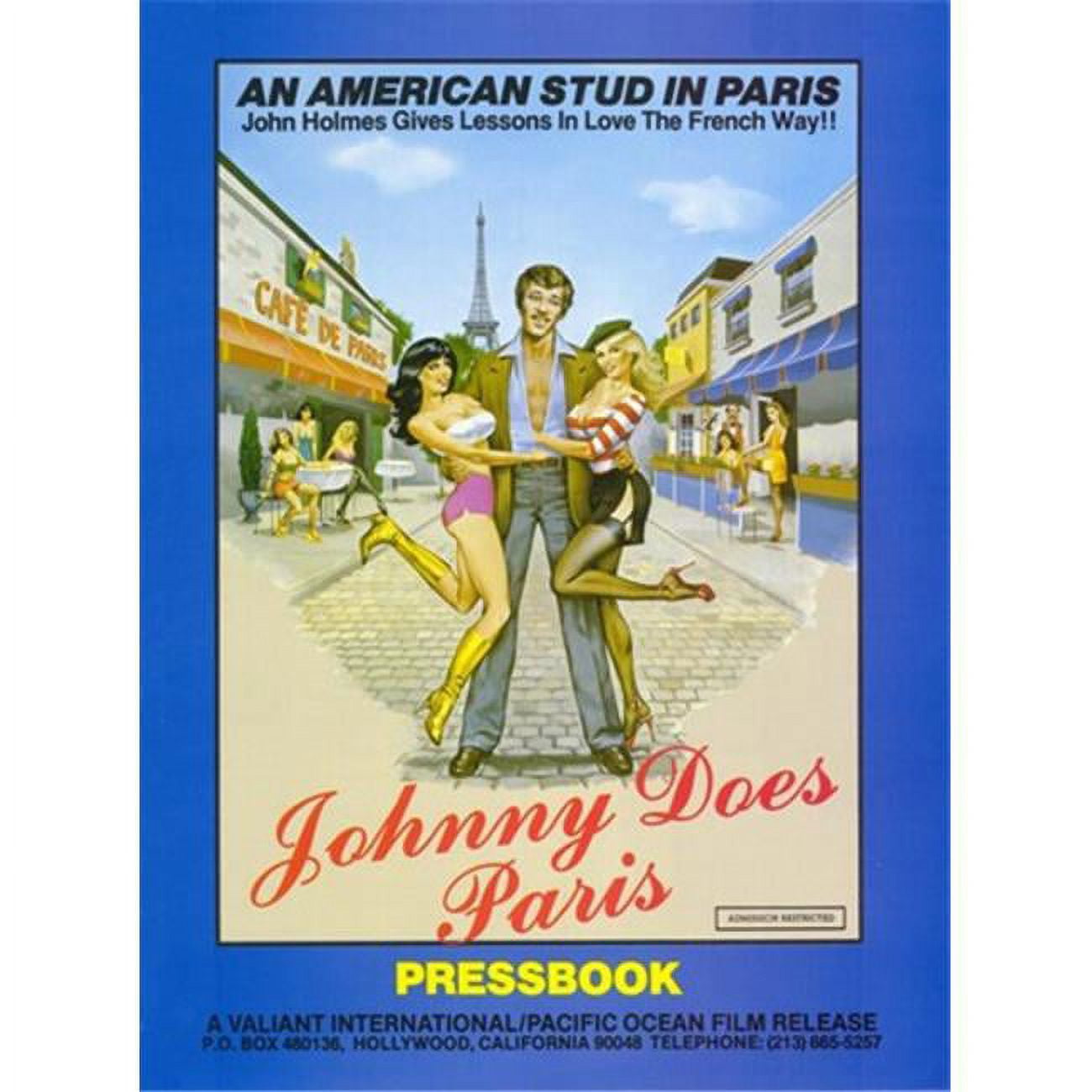 Johnny Does Paris Movie Poster - 11 x 17 in. - Walmart.com