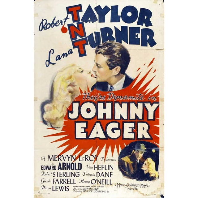 Johnny Eager - movie POSTER (Style B) (11" x 17") (1941) - Walmart.com