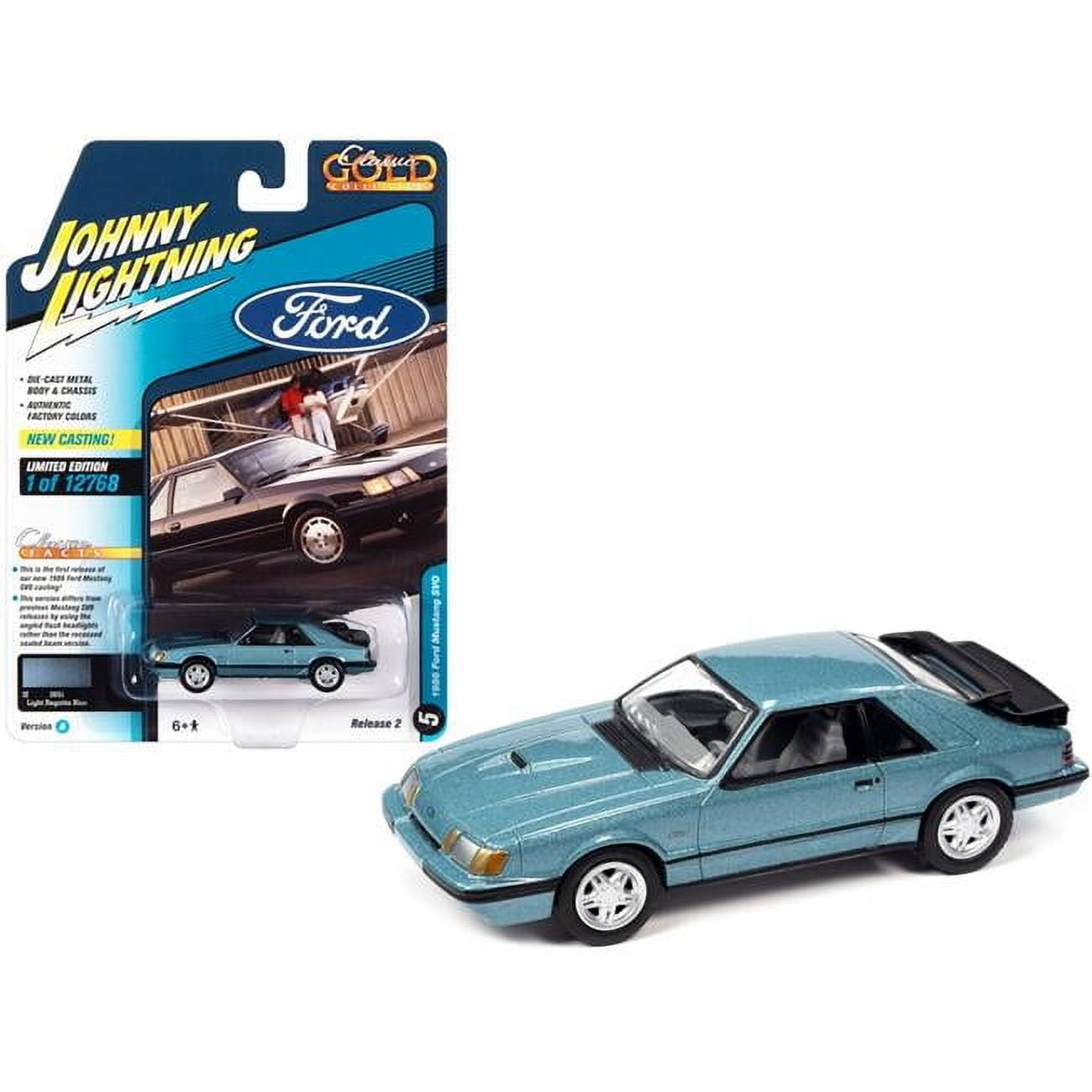 Johnny Lightning 1986 Ford Mustang SVO - Walmart.com