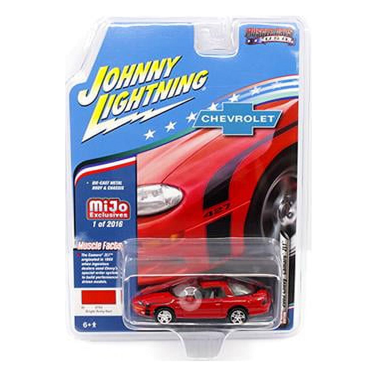 Johnny Lightning JLCP7138 2002 Chevrolet Camaro ZL1 427 1/64 Diecast ...