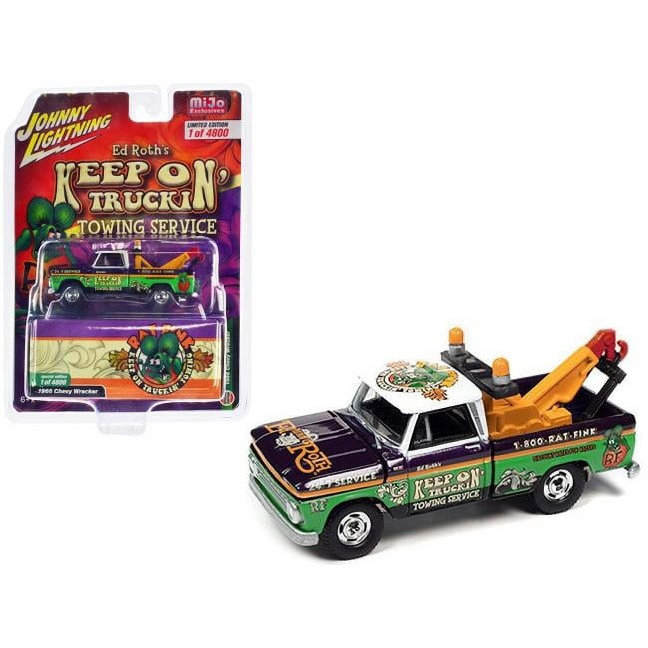 1966 Chevrolet Wrecker Tow Truck "Ed Roth's Rat Fink: Keep on Truckin ...