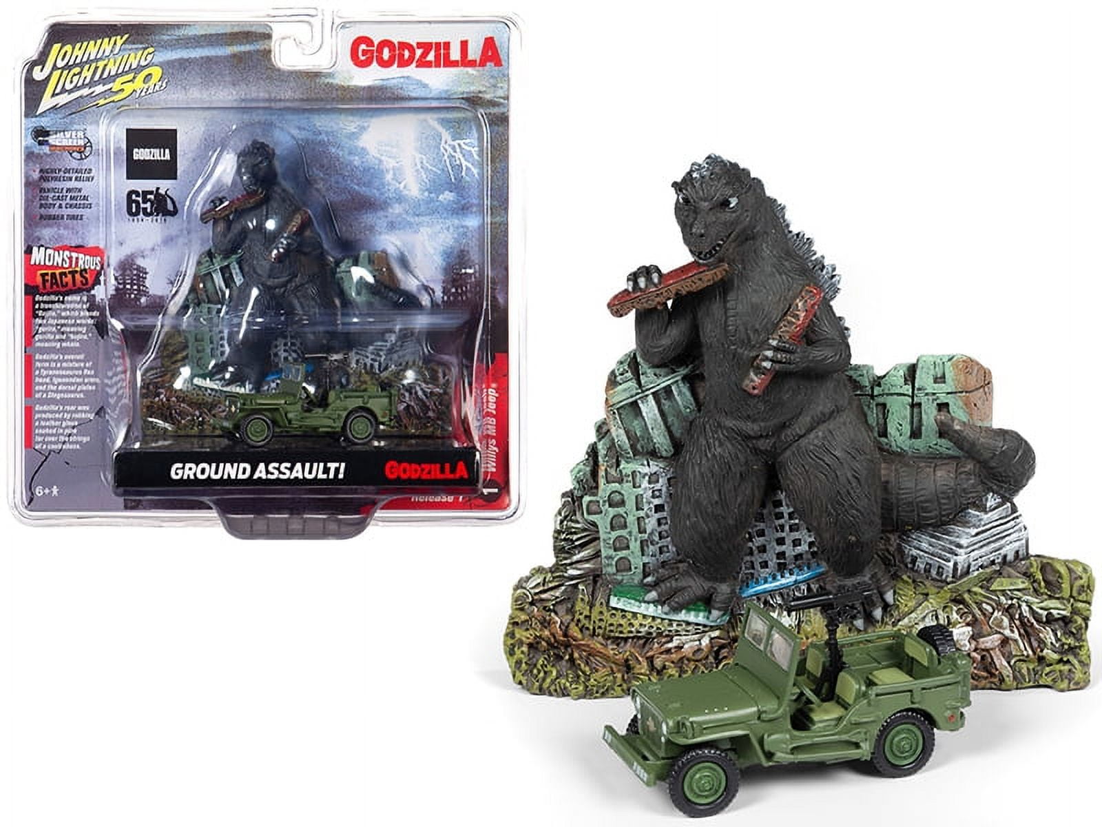 Johnny Lightning - Godzilla - Ground Assault - Walmart.com