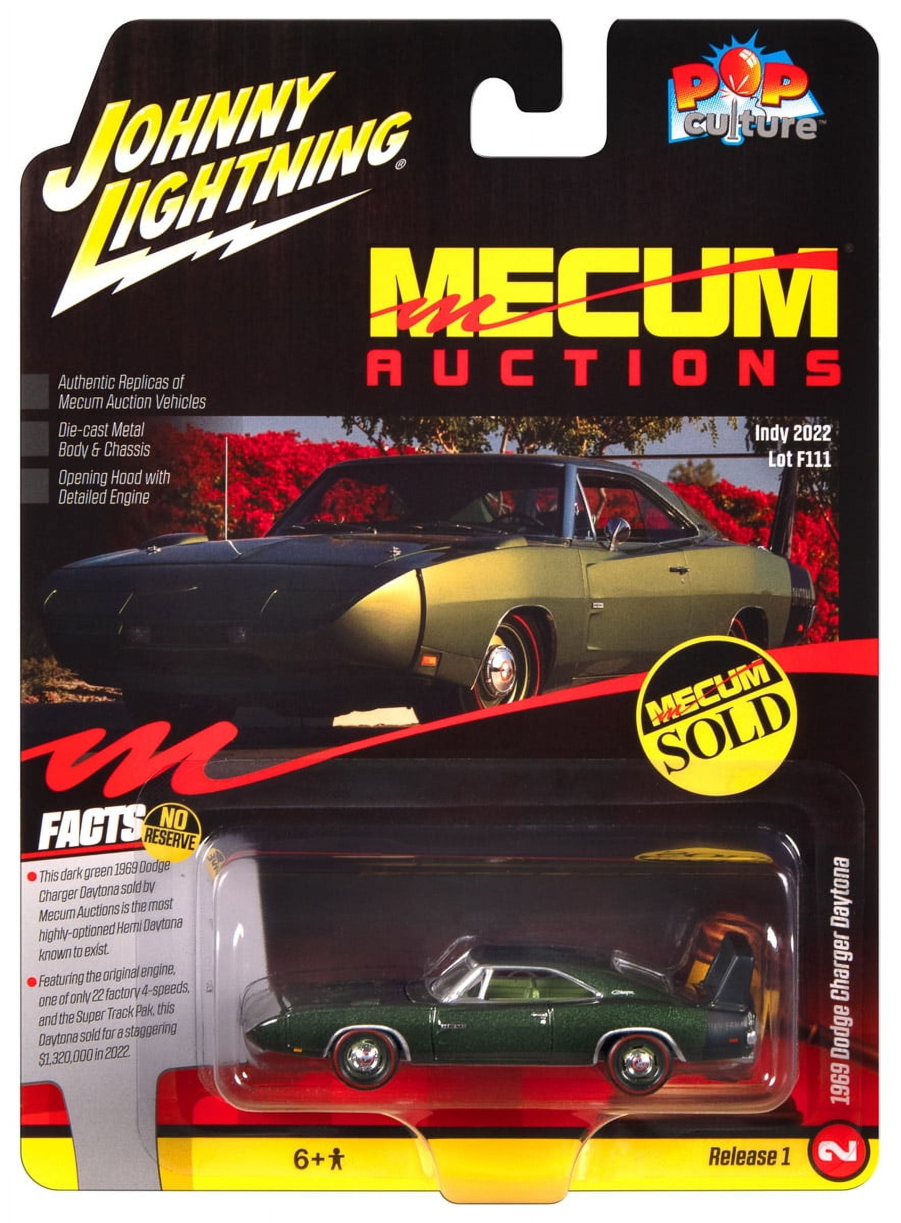 Johnny Lightning Pop Culture Mecum Auctions 1969 Dodge Charger ...