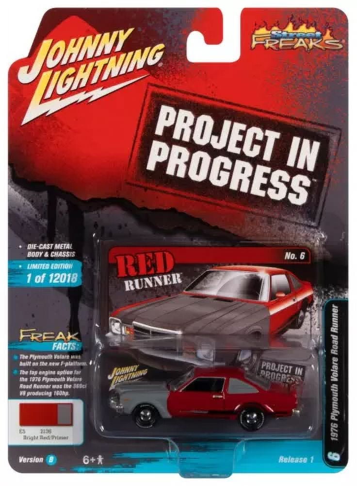 Johnny Lightning Project In Progress 1976 Plymouth Volare Road Runner 1 ...