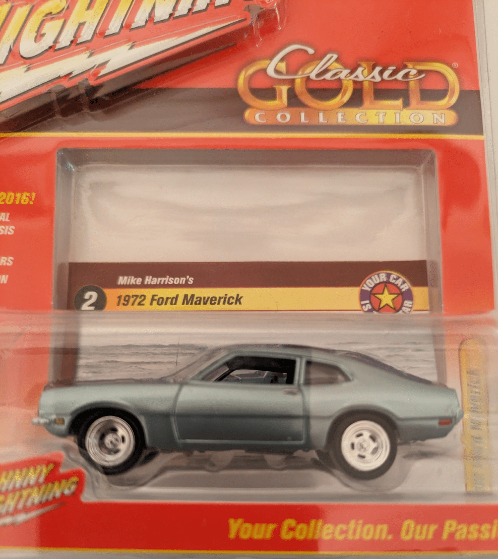Johnny Lightning 1971 Ford Maverick Red American Muscle Diecast Classic ...