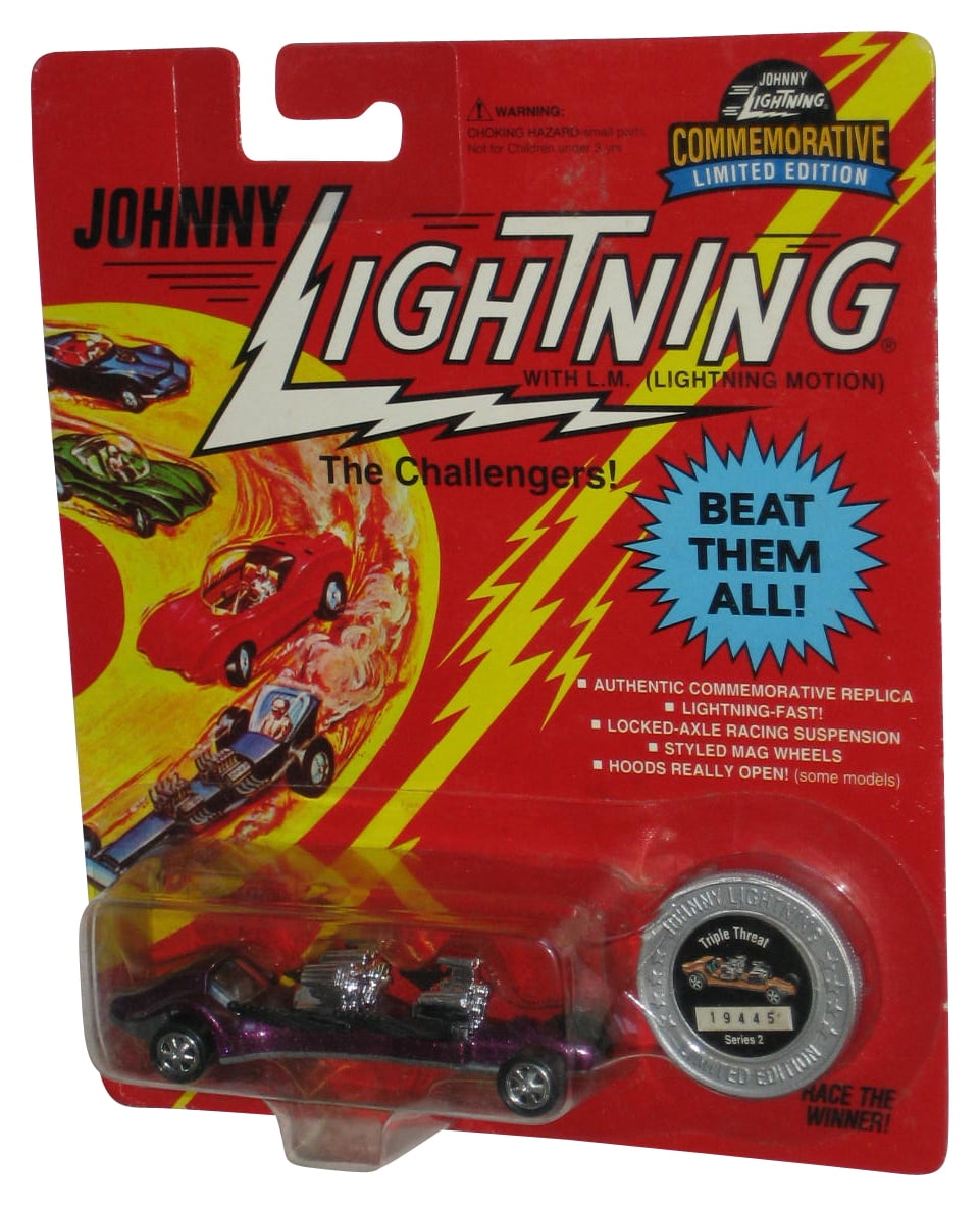 Johnny Lightning The Challengers (1995) Series 2 Purple Triple Threat ...