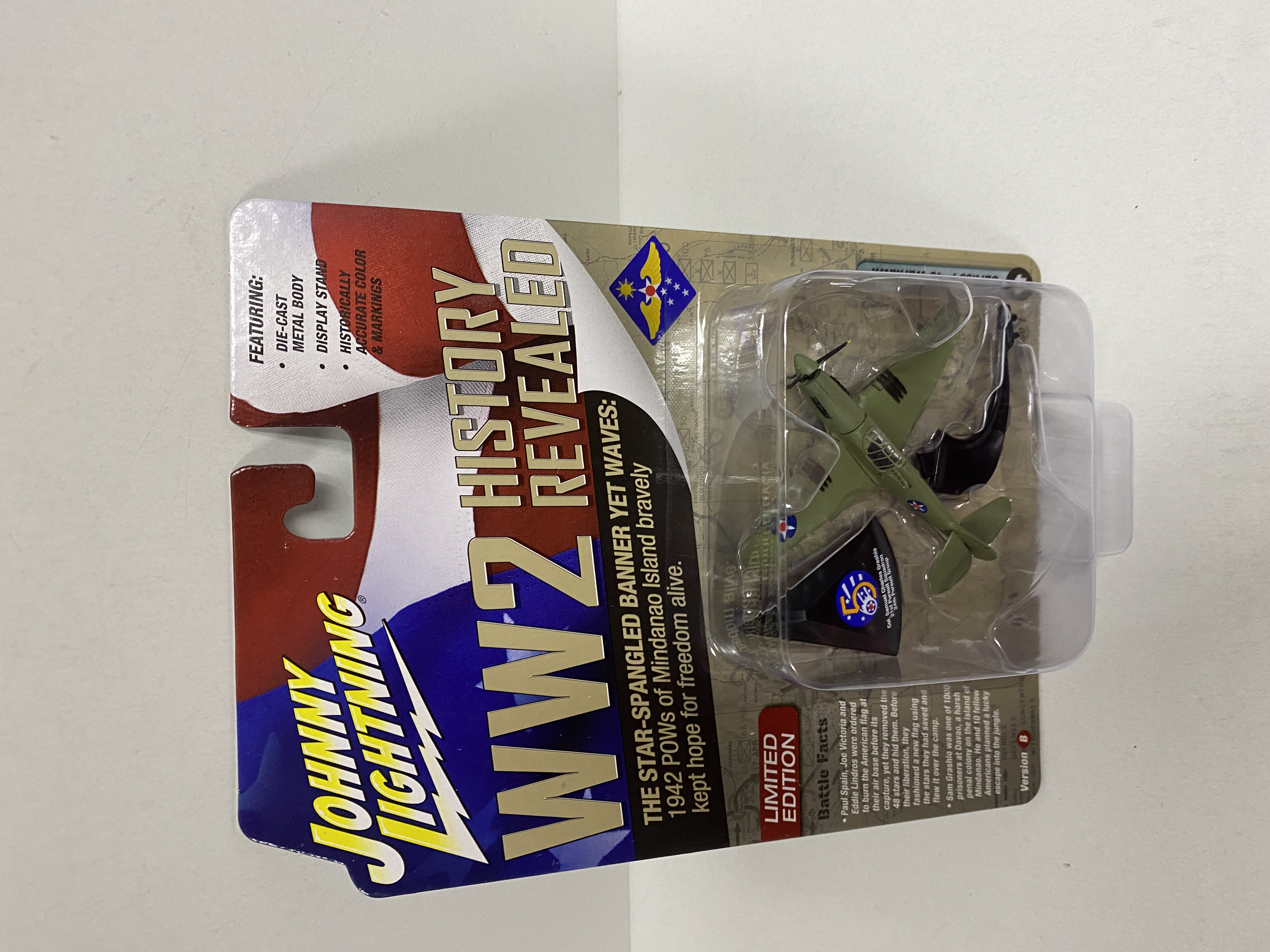 Johnny Lightning Ww2 History Revealed Ver B Curtiss P-40 Warhawk ...