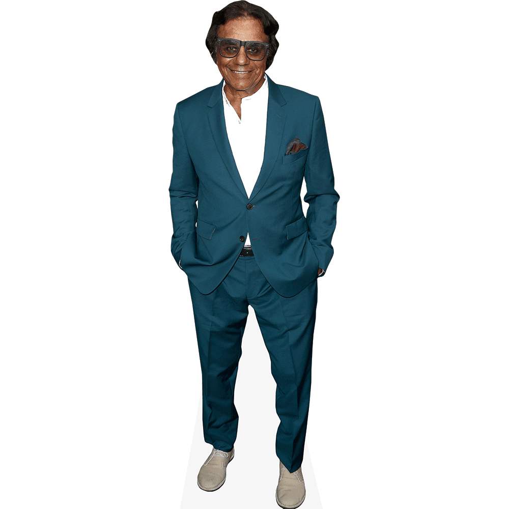 Johnny Mathis (Blue Suit) Mini Cardboard Cutout Standee - Walmart.com