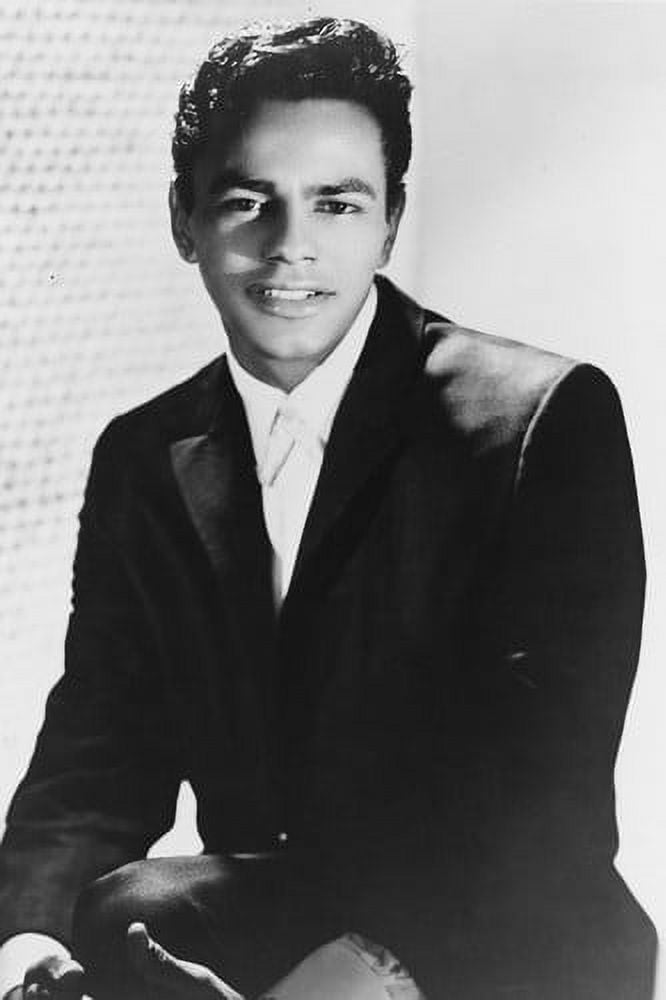 Johnny Mathis Rare Young B&W 24x36 Poster - Walmart.com