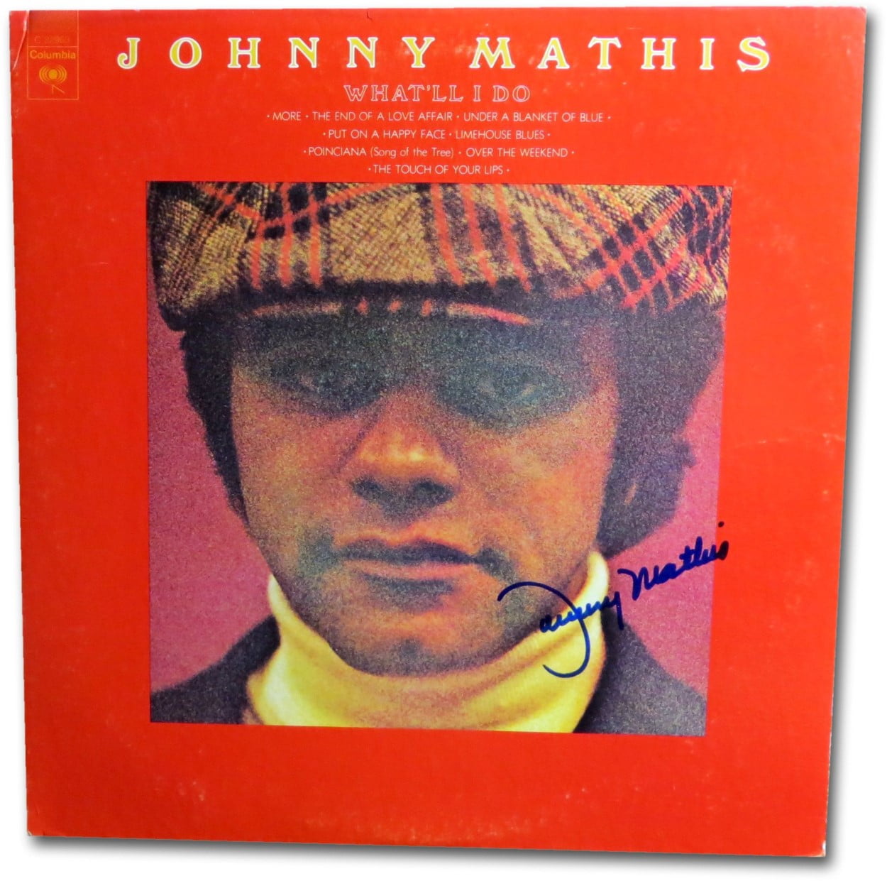 Johnny Mathis Signed Autographed Album Cover What'll I Do JSA DD36006 ...
