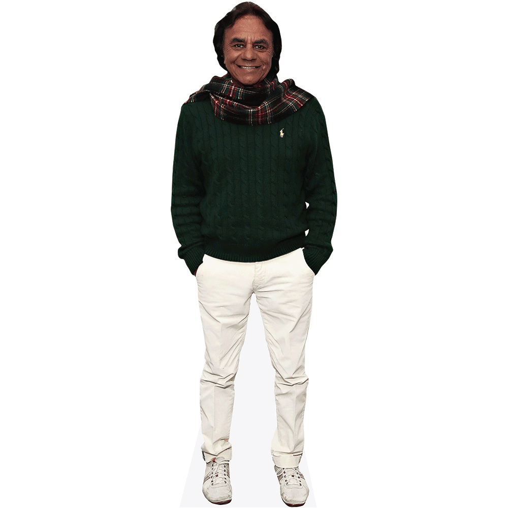 Johnny Mathis (White Trousers) Mini Cardboard Cutout Standee - Walmart.com