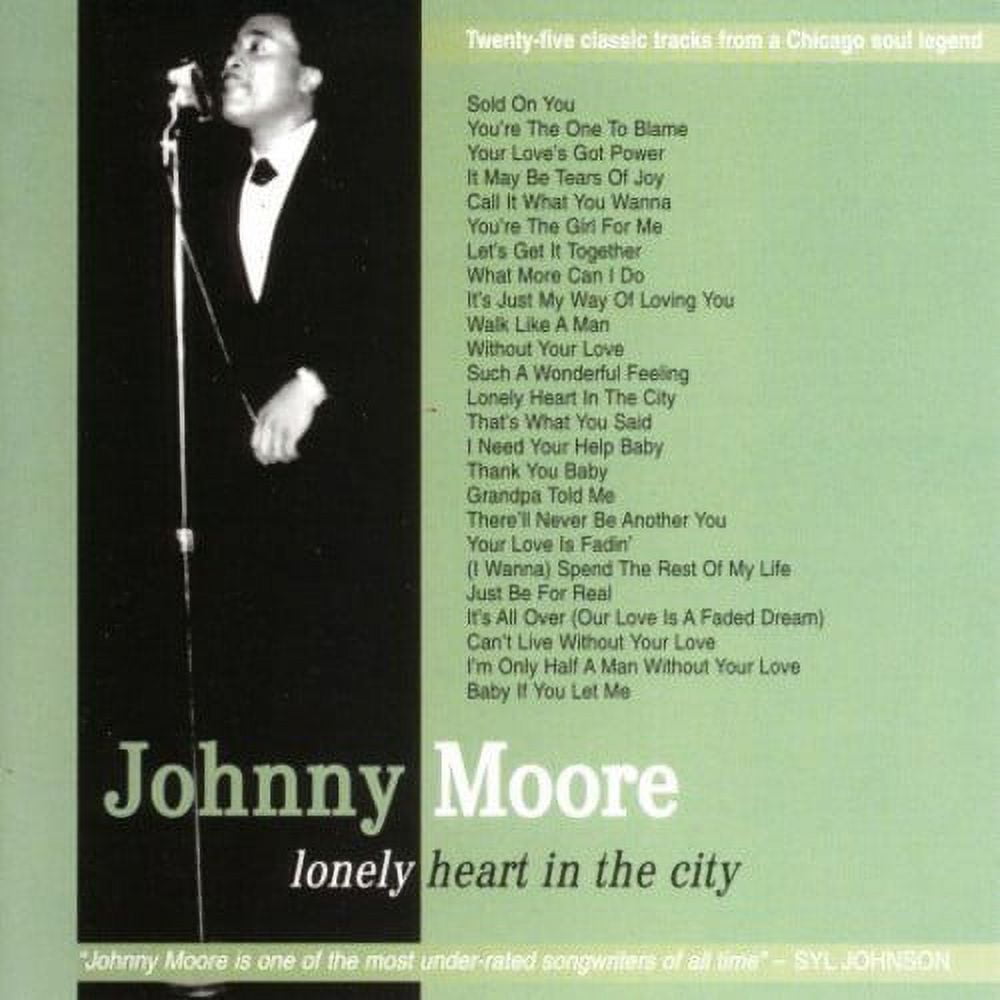 Johnny Moore - Lonely Heart in the City - Music & Performance - CD ...