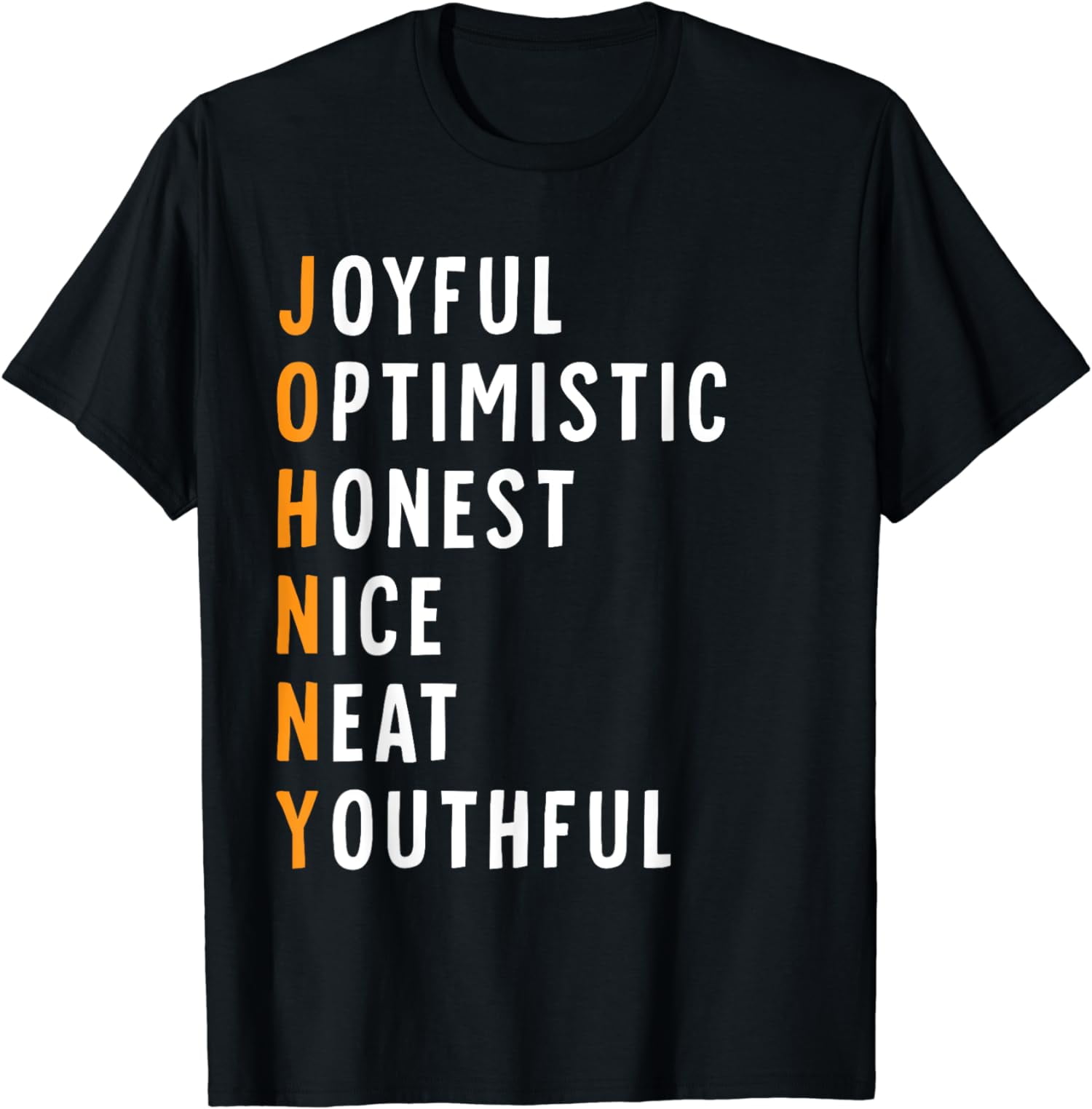 Johnny Name Definition Meaning Funny Birthday T-Shirt - Walmart.com