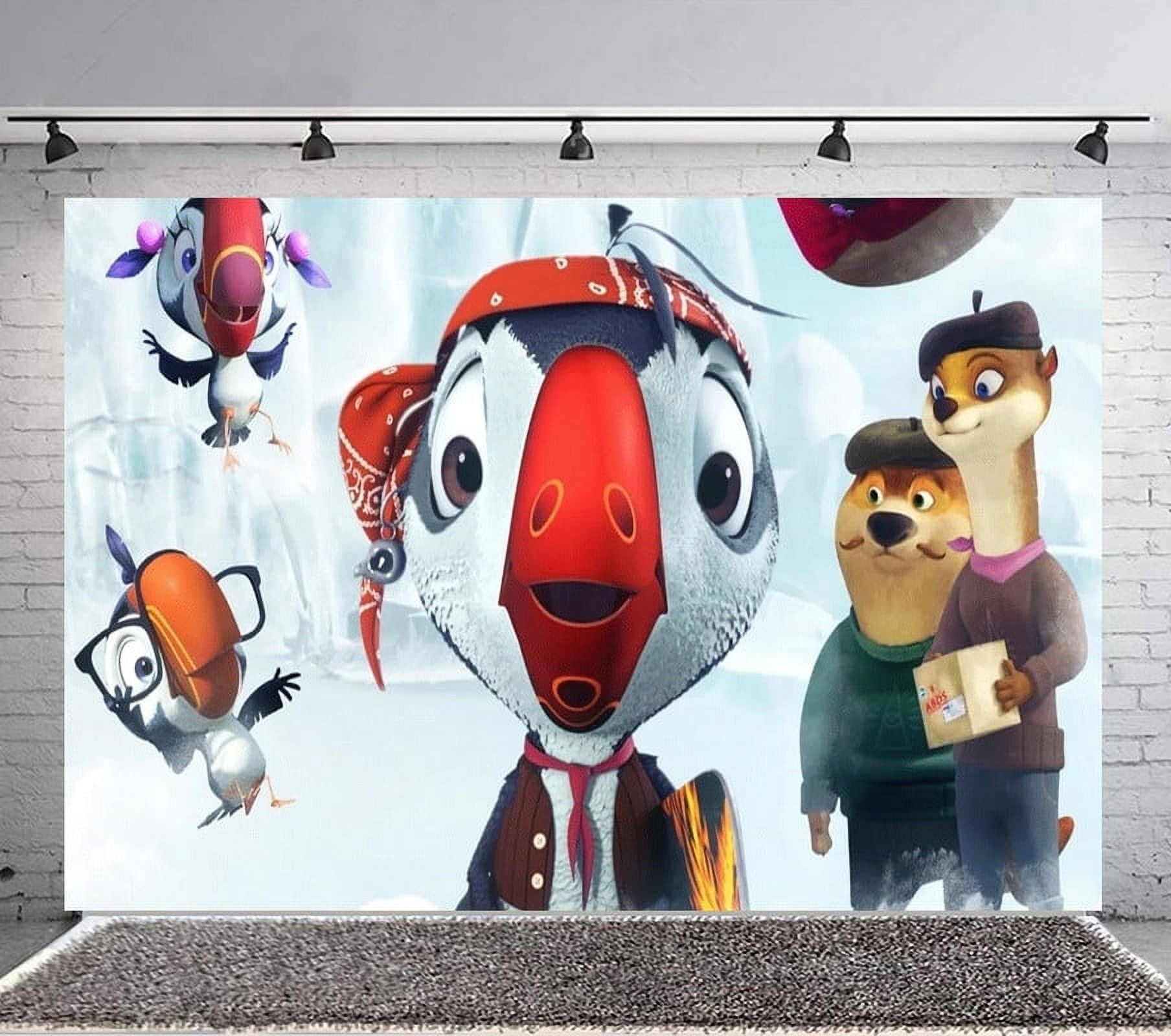 Johnny Puff Secret Mission Backdrop Banner Party Supplies Poster Movie ...