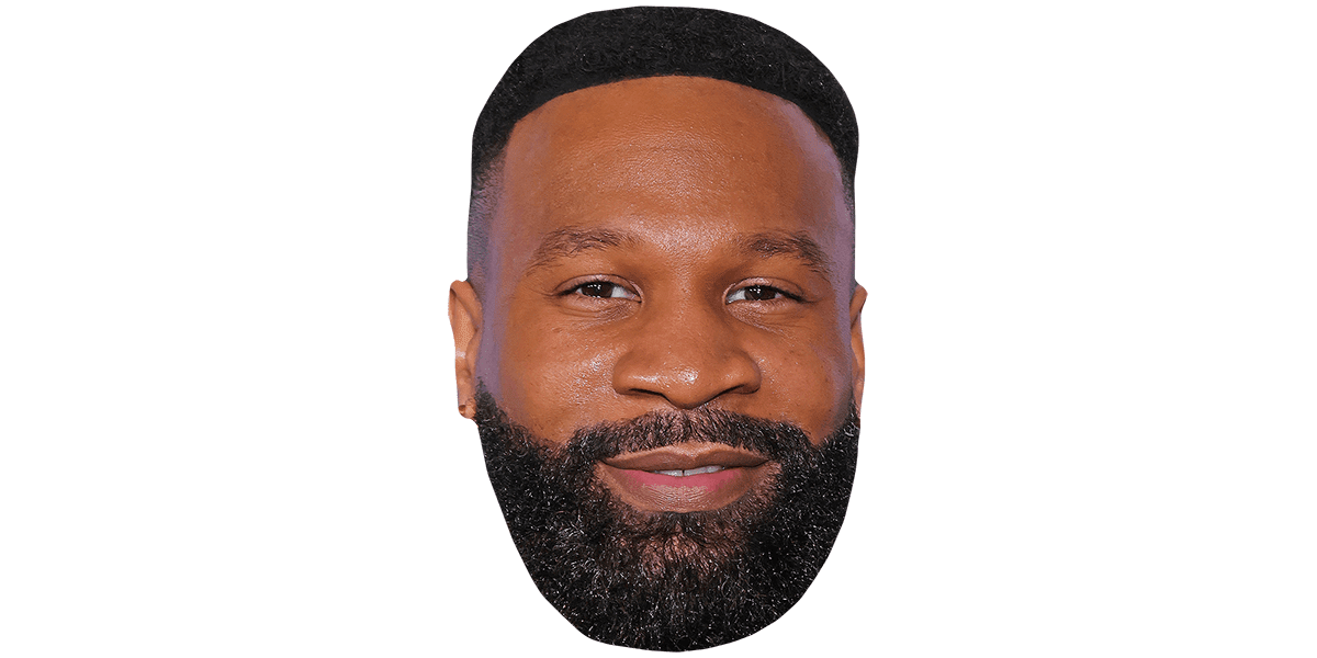 Johnny Ray Gill (Beard) Celebrity Mask, Flat Card Face, Fancy Dress ...