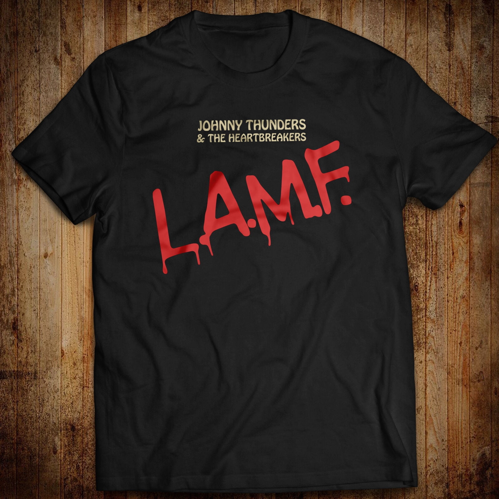Johnny Thunders and the Heartbreakers L.A.M.F. shirt Johnny Thunders ...