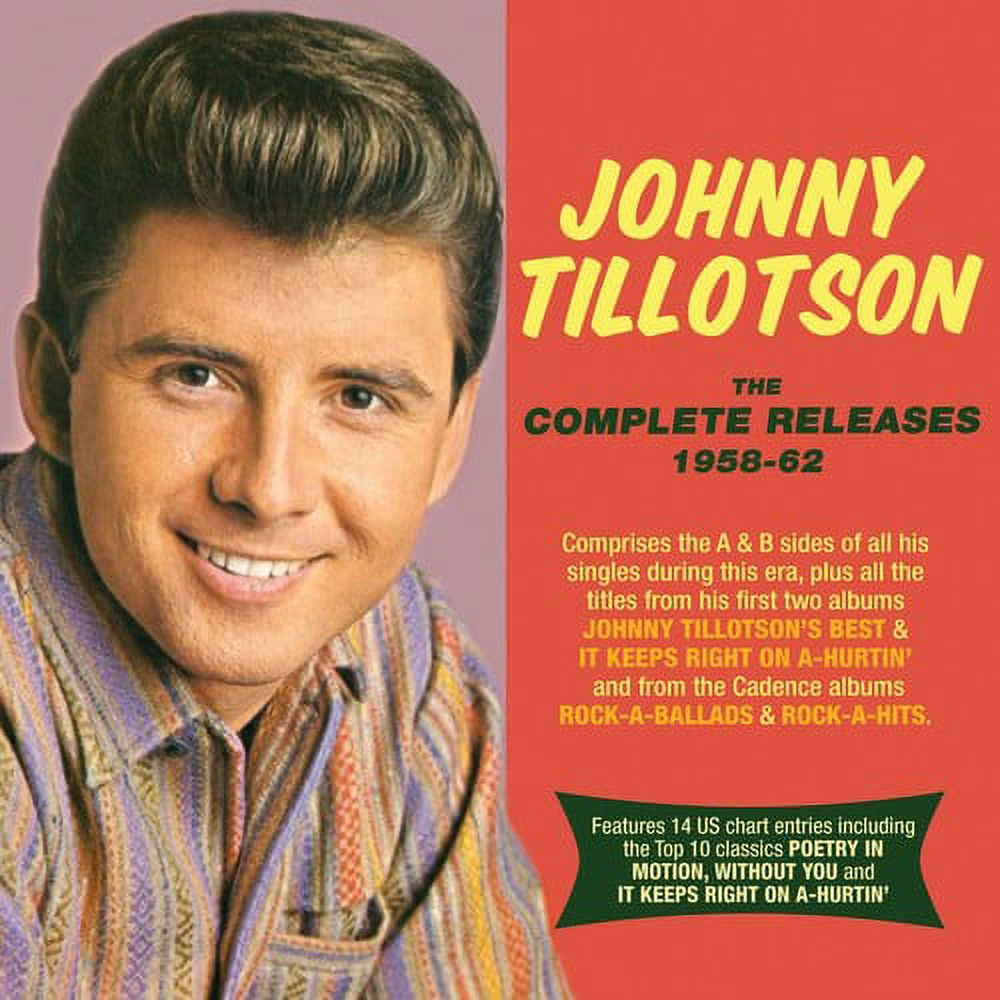 Johnny Tillotson - Complete Releases 1958-62 - Music & Performance - CD ...