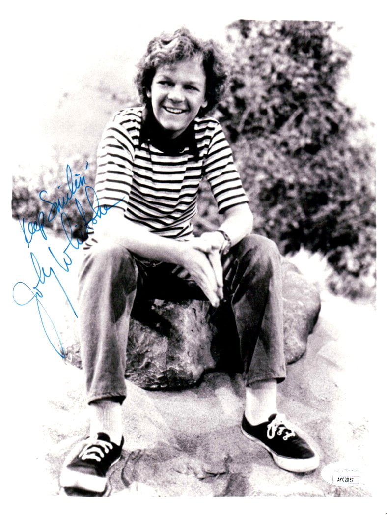 Johnny Whitaker Signed Autograph 8X10 Photo Family Affair Jody Davis ...