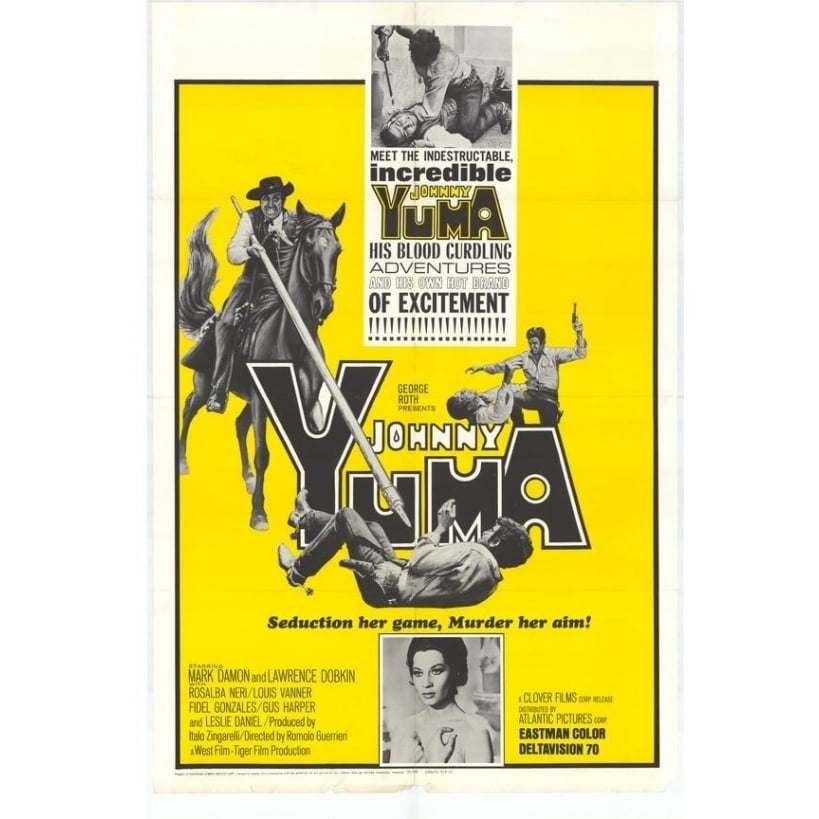 Johnny Yuma Movie Poster (11 x 17) - Walmart.com