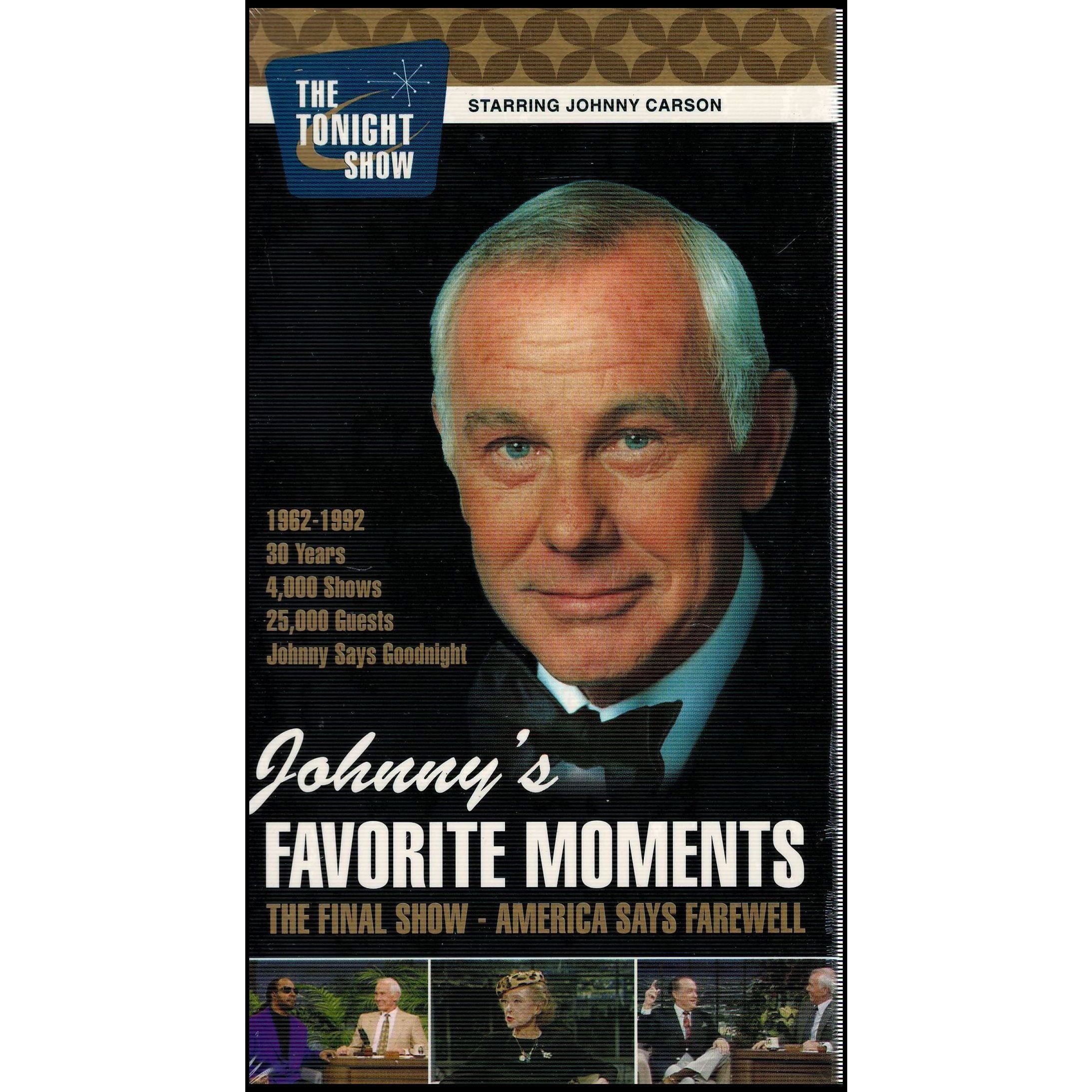 Johnny's Favorite Moments: The Final Show, America Says Farewell (VHS ...