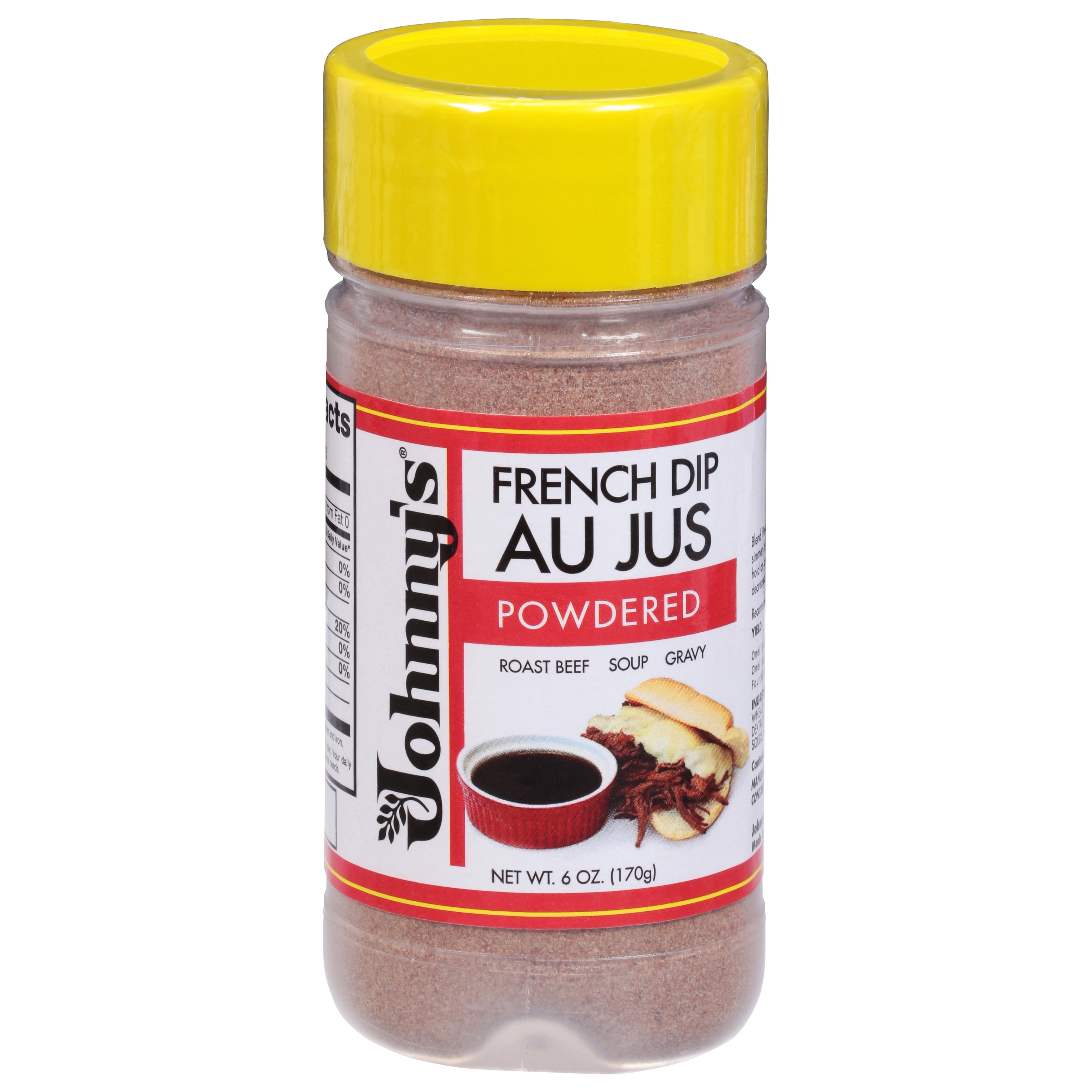Johnny's Fine Foods Au Jus Powder 6 oz (Pack Of 6) - Walmart.com