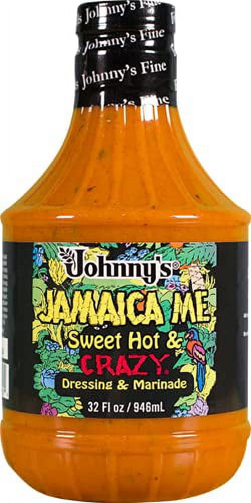 Johnny's Jamaica Me Sweet, BDF32 Hot and Crazy Marinade Dressing (2 ...