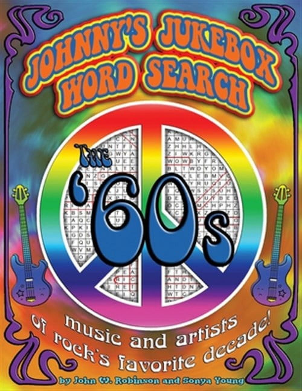 Johnny's Jukebox Word Search - The 60's (Paperback) by Sonya Young ...