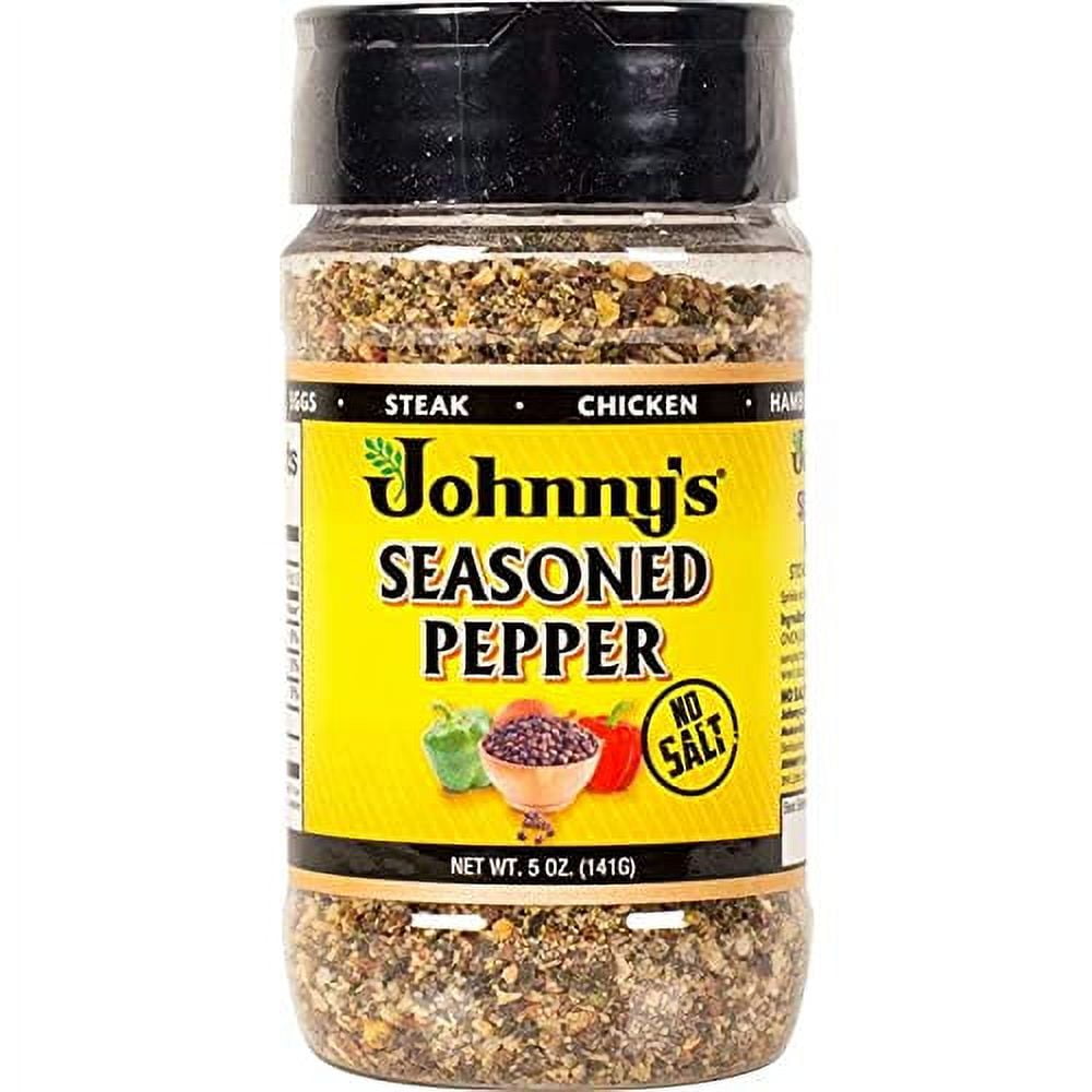 Johnny's Seasoned Pepper 5 Oz, HYZ01 3 Pack - Walmart.com