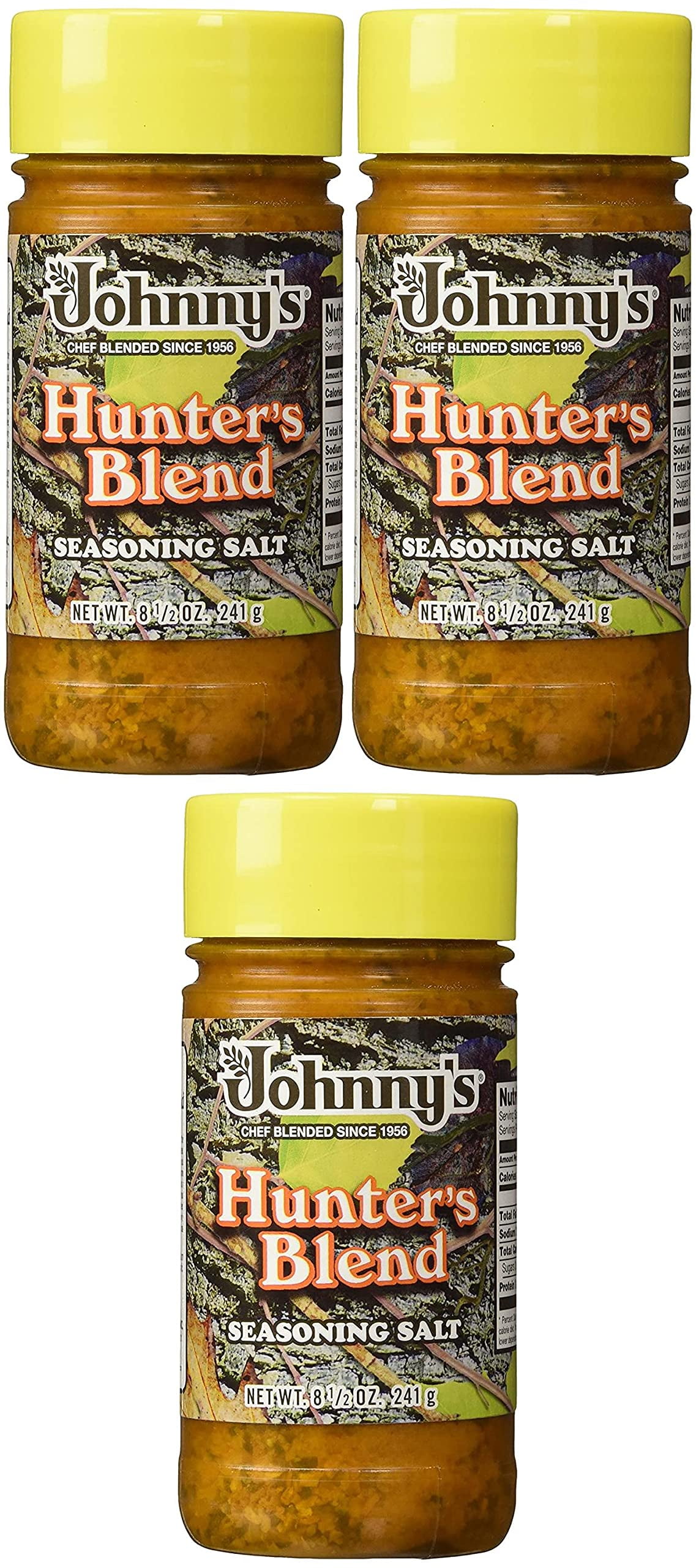 Johnnys Fine Foods AJH3 Seasoning Salt Hunter, 8.5 oz Pack of 3 ...