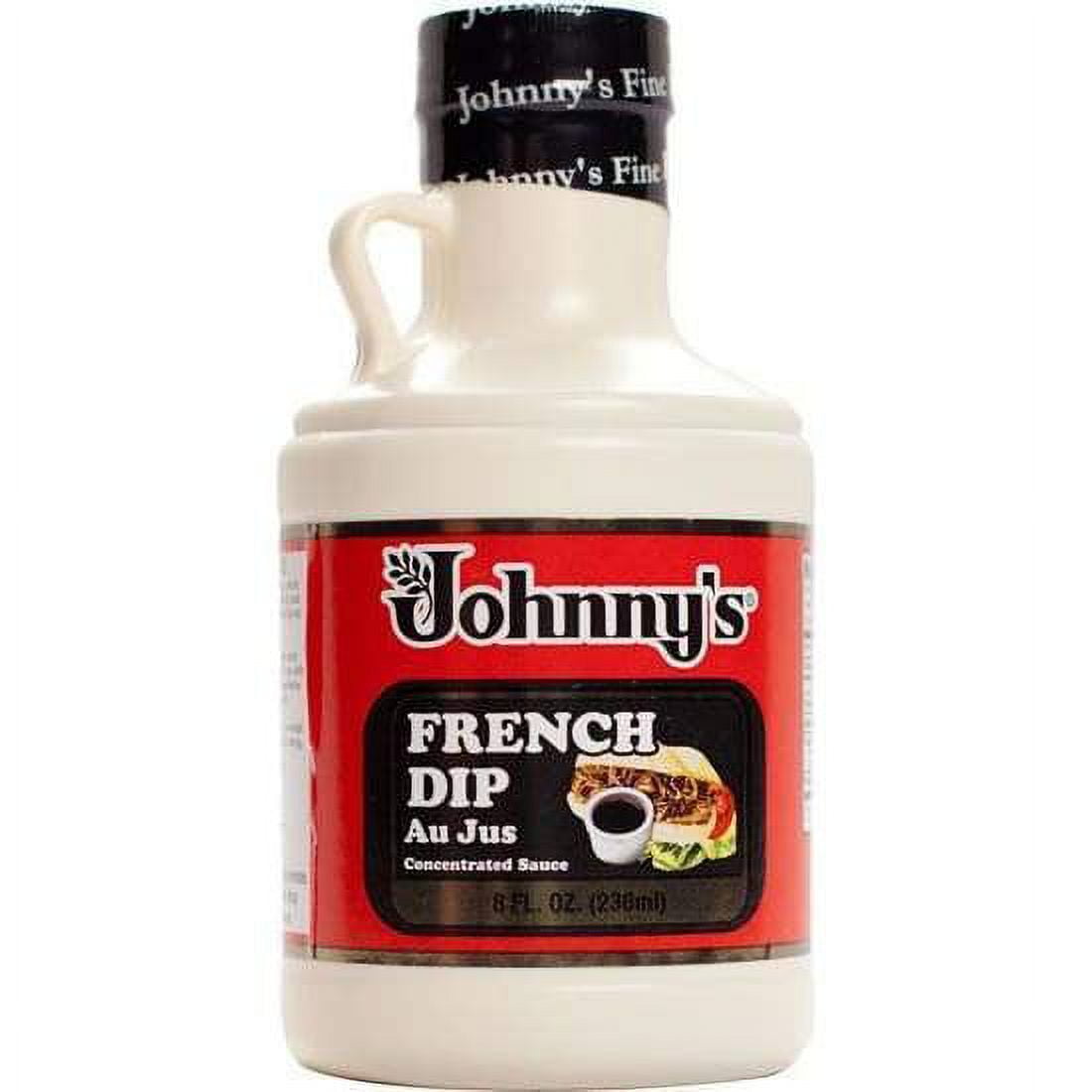 Johnnys Fine Foods Au Jus French Dip, 8 Fl Oz, Pack of 2 - Walmart.com
