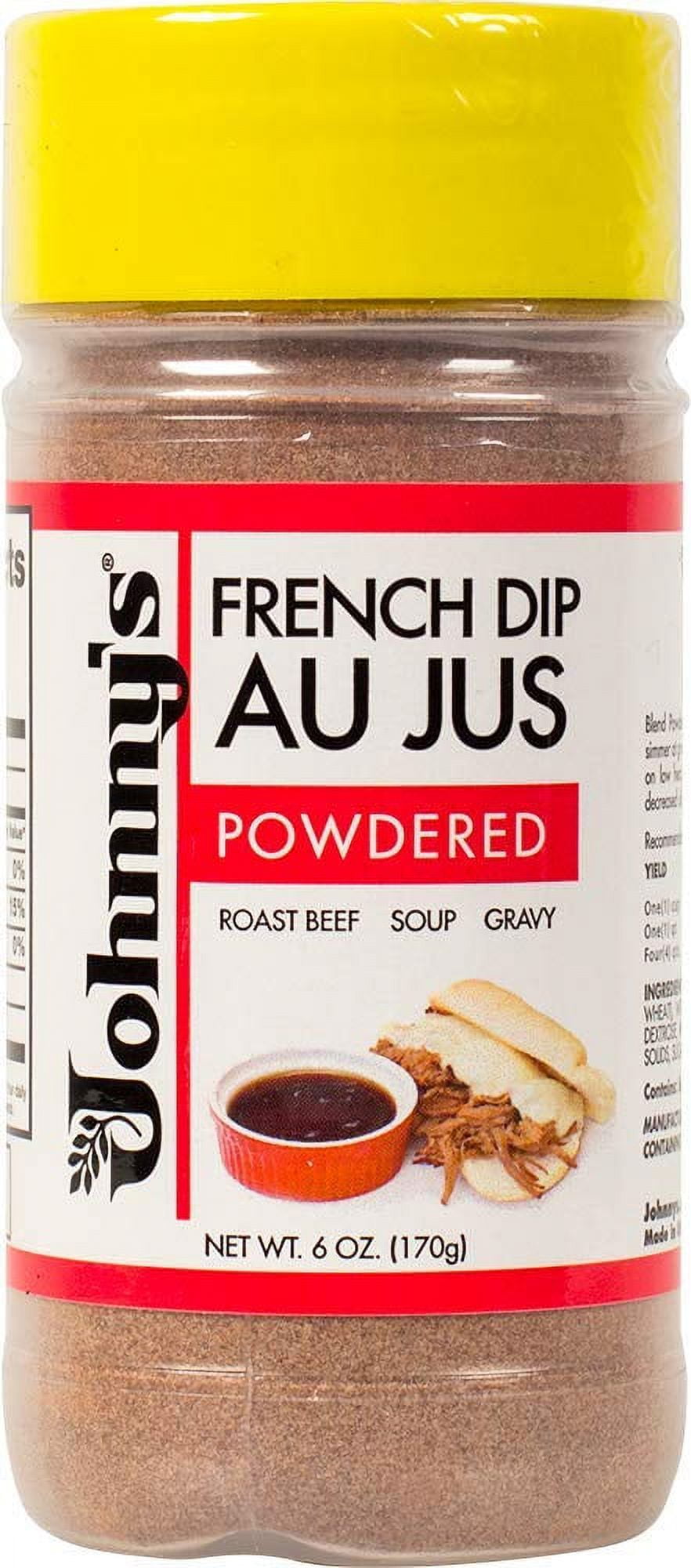 Johnnys Fine Foods Au Jus Powder AD01 - Walmart.com
