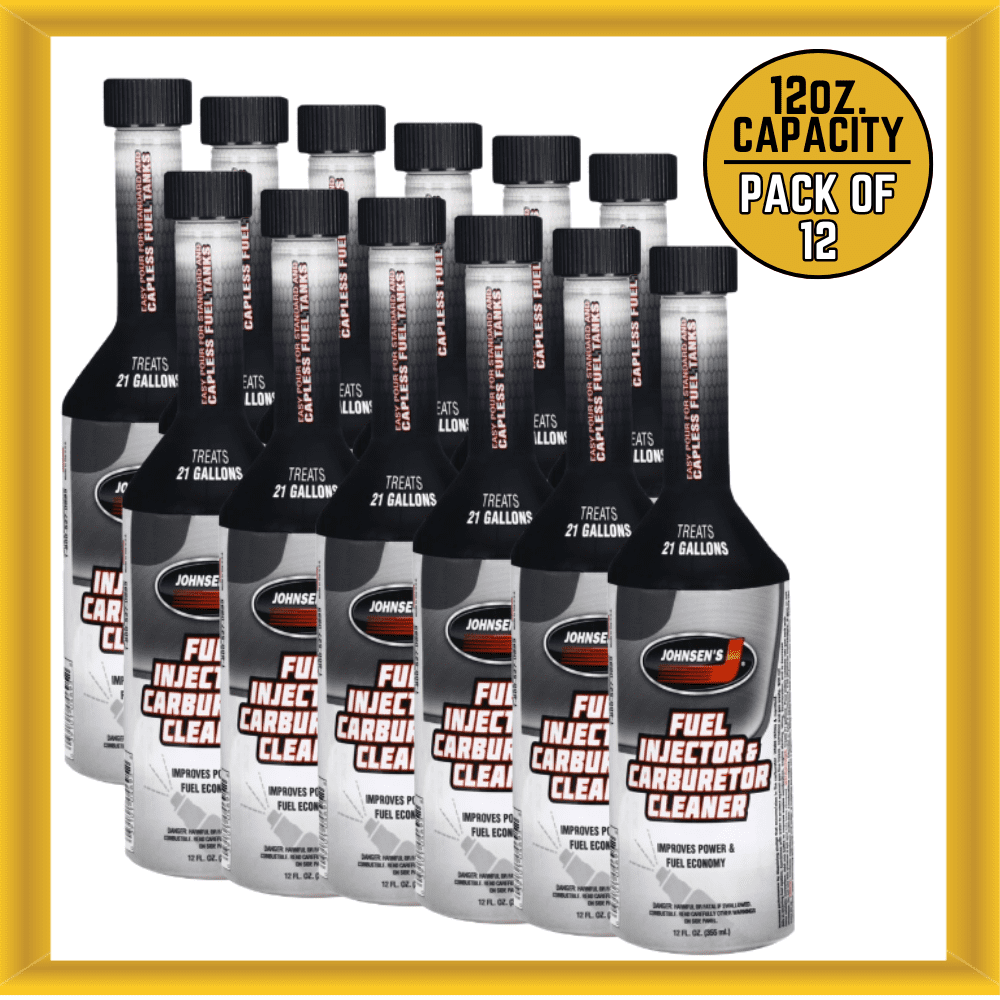 Johnsen's 4695 12 Ounce Capacity Fuel Injector and Carburetor Cleaner ...